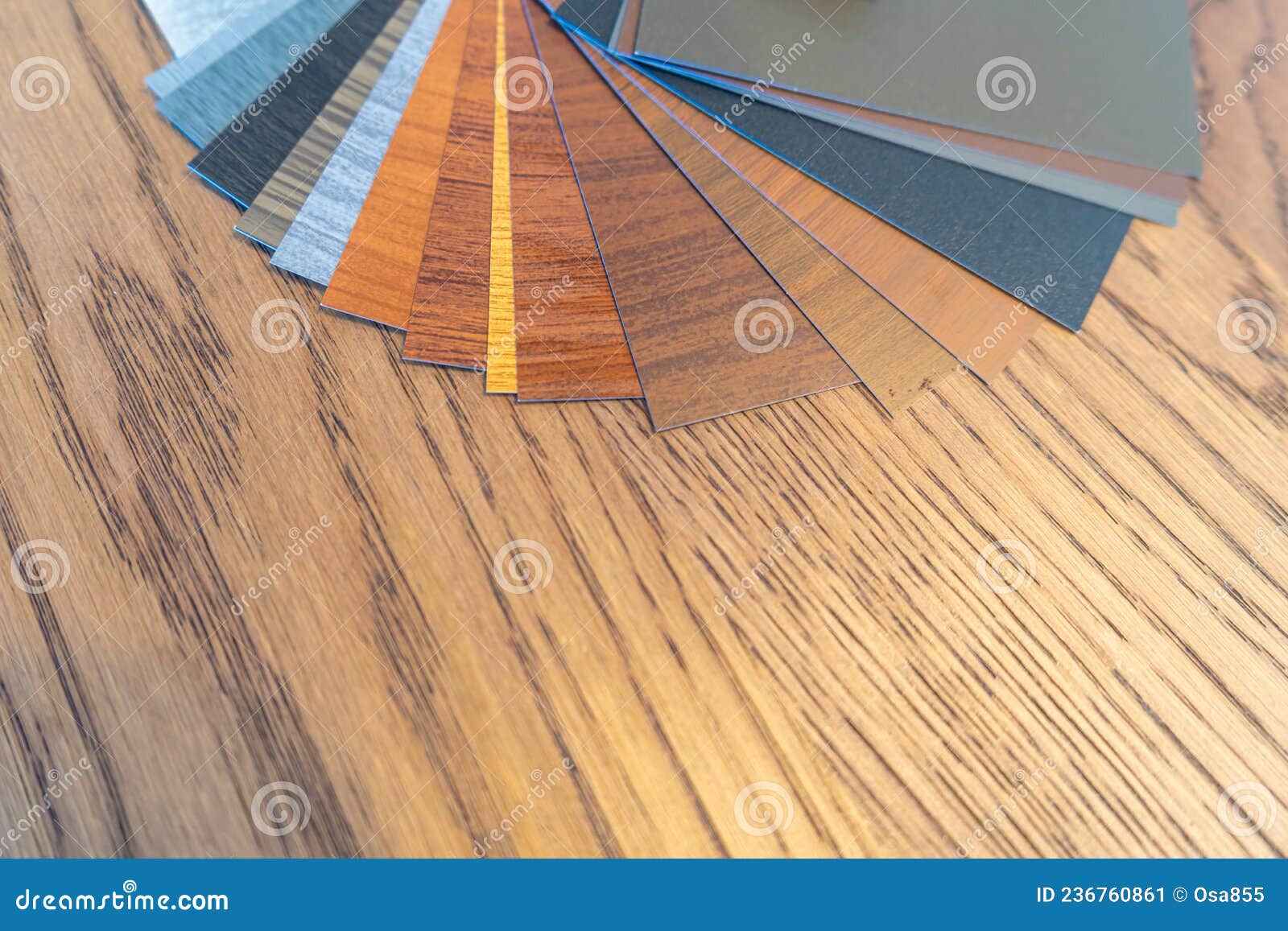 Swath of Color Metal Samples for Metal Roofing Supplies Stock Image ...