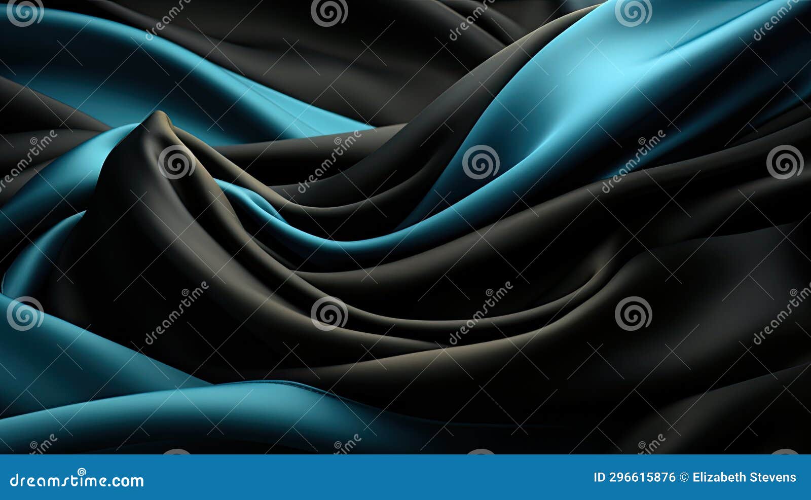 A Swath of Elegance in Textile Stock Illustration - Illustration of ...