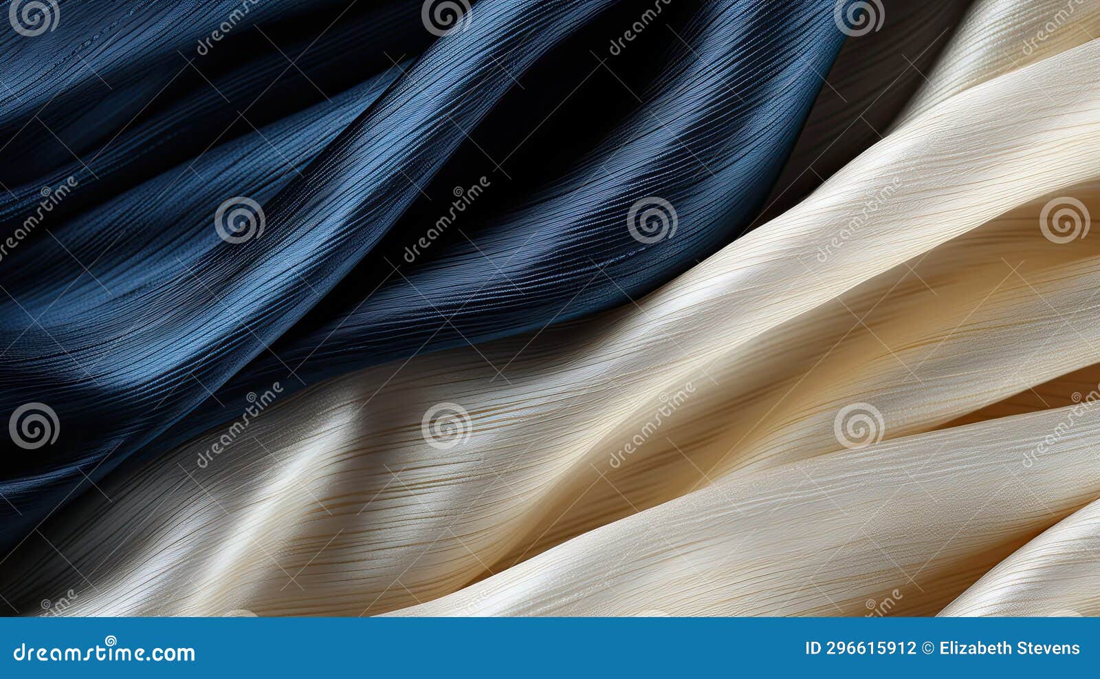 A Swath of Elegance in Textile Stock Illustration - Illustration of ...