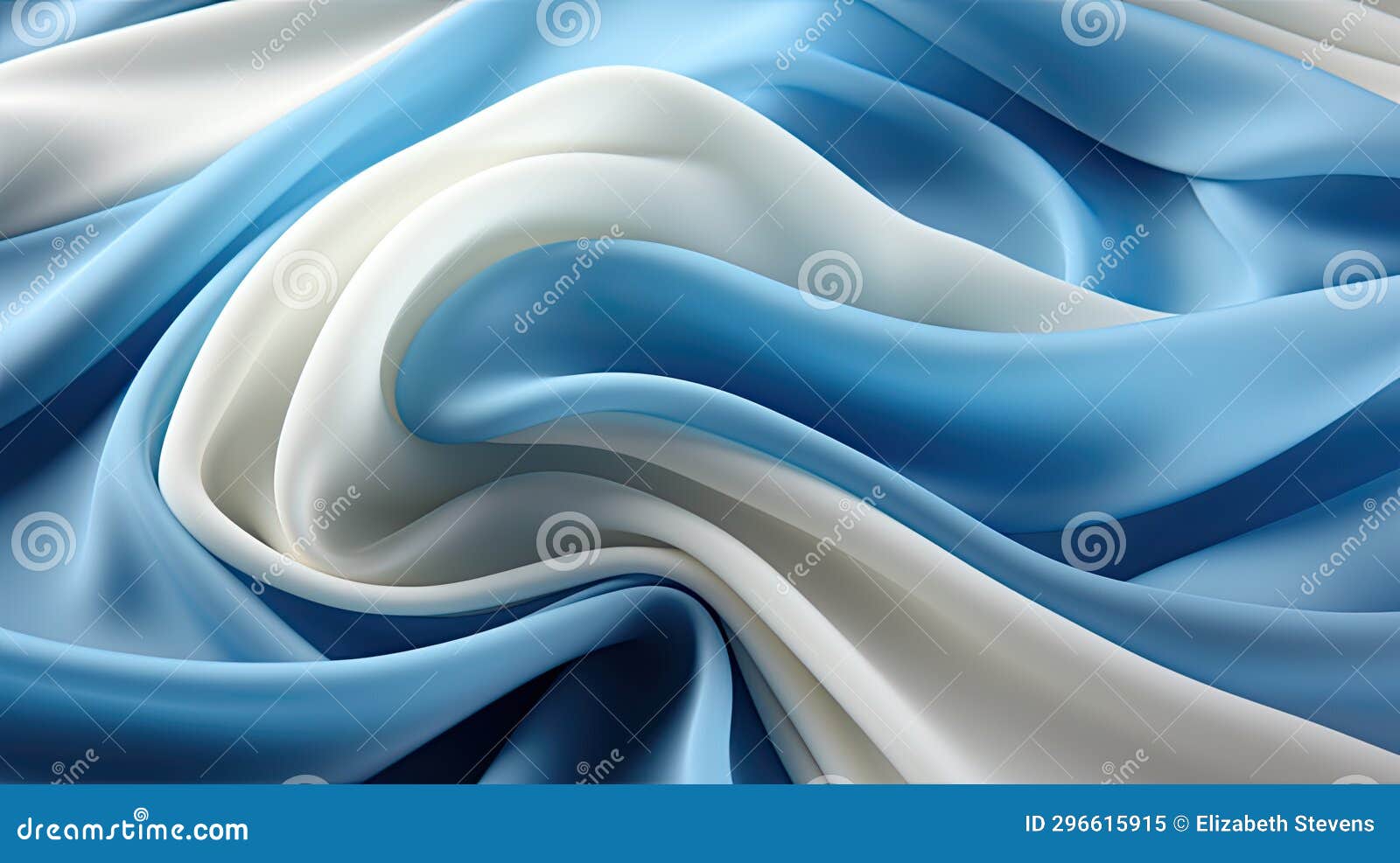 A Swath of Elegance in Textile Stock Illustration - Illustration of ...