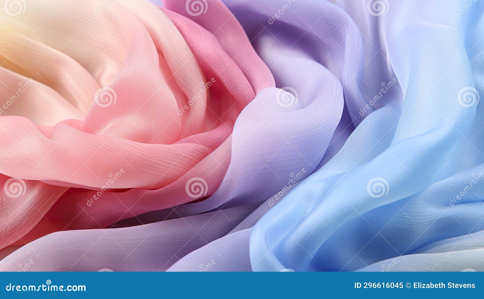 A Swath of Elegance in Textile Stock Illustration - Illustration of ...