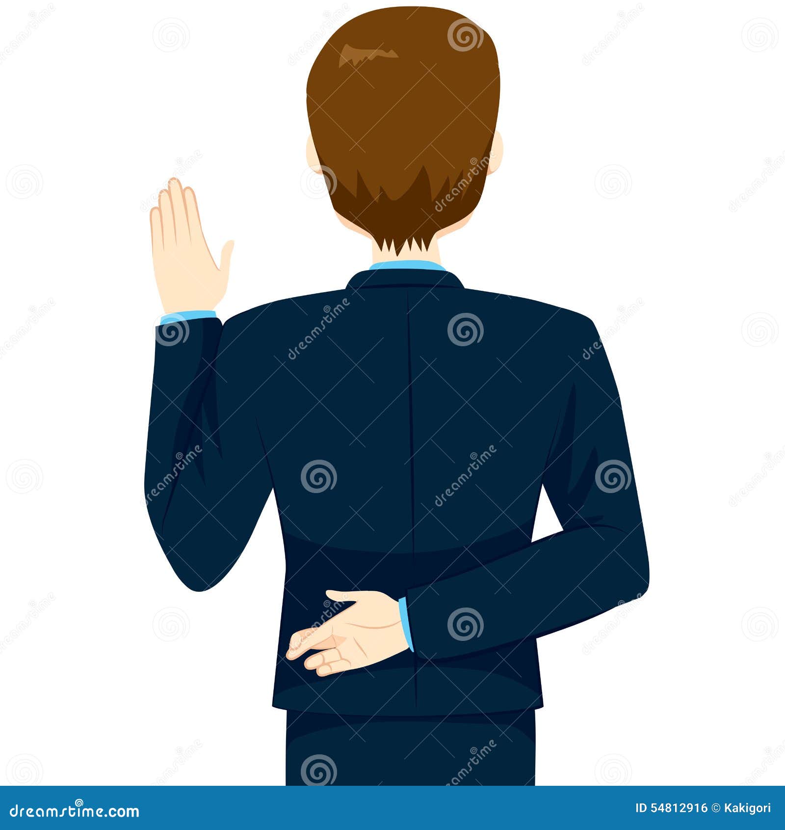 Fingers Crossed Lying