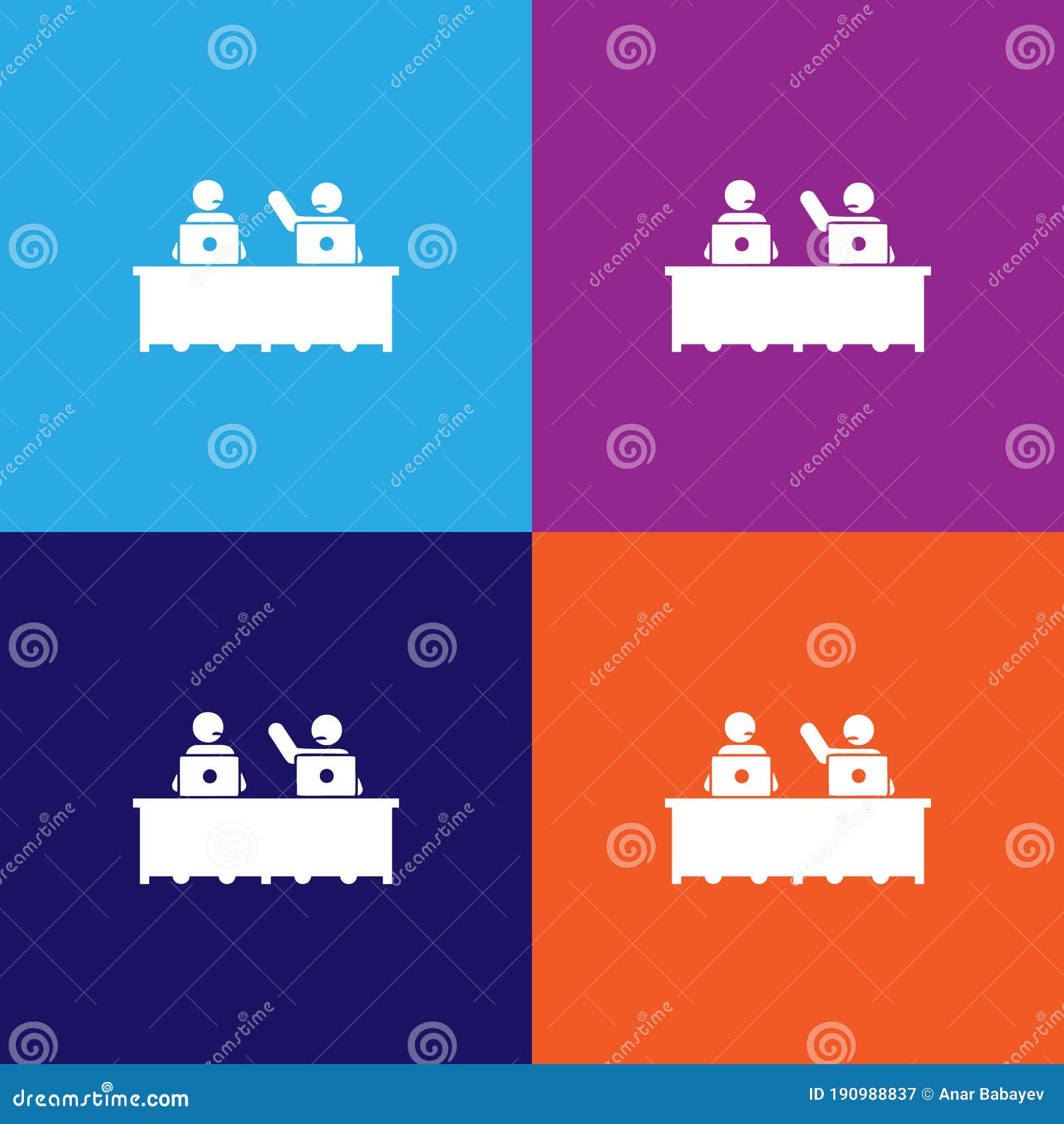 Swearing Icon. Element of Colleagues Icon for Mobile Concept and Web ...