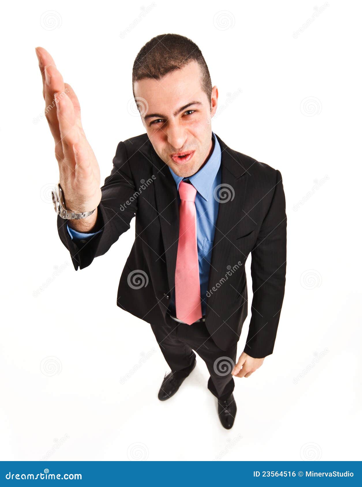 Swearing man stock photo. Image of jeopardise, slur, boss - 23564516