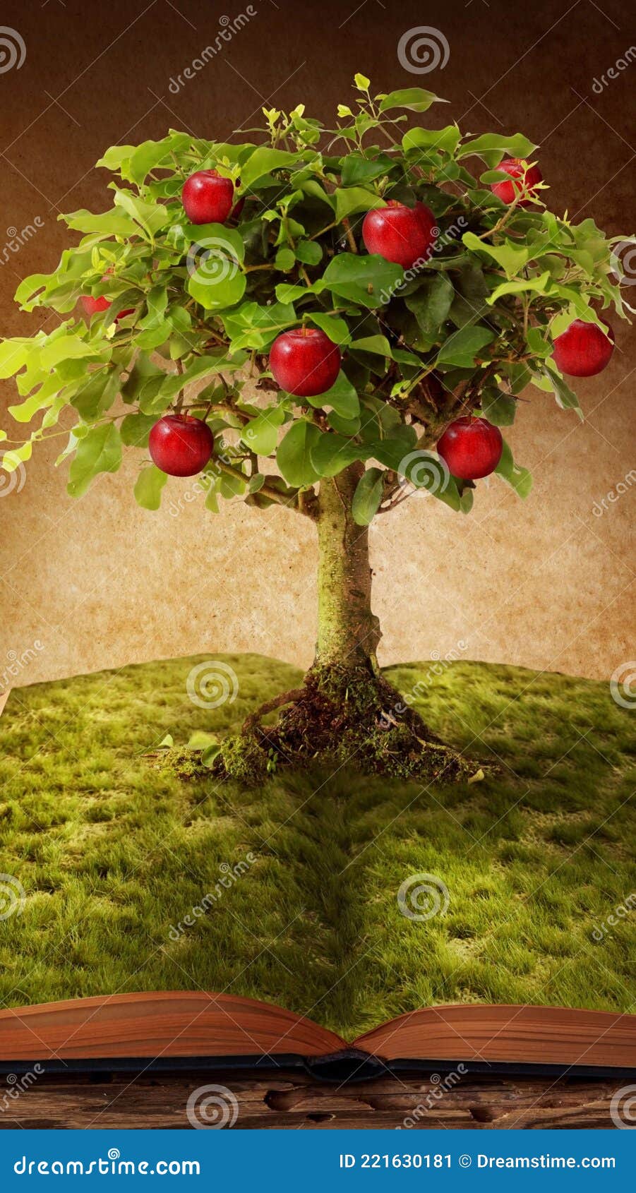 Sweat Apple stock illustration. Illustration of plant - 221630181