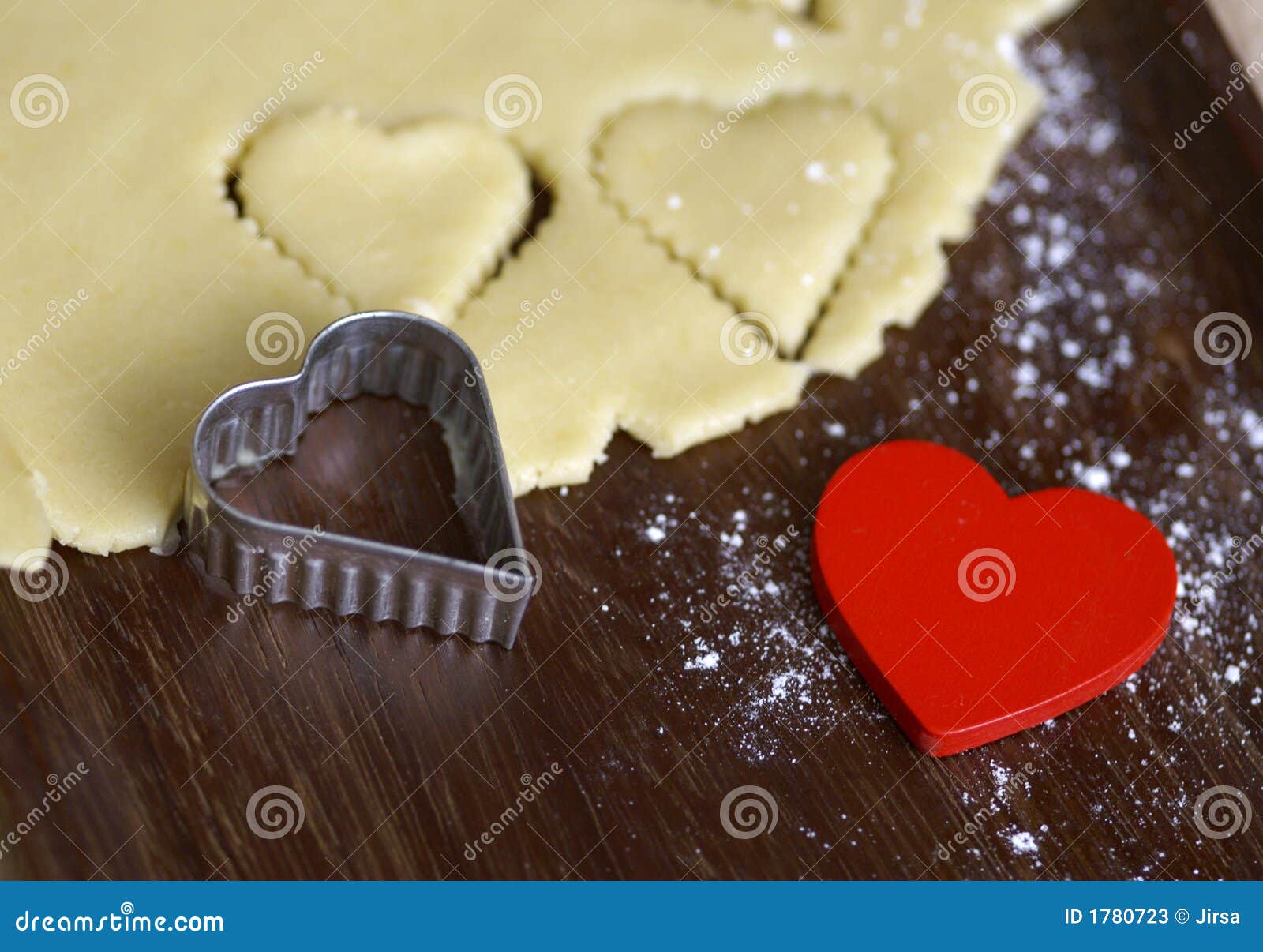 Sweat hearts stock image. Image of cake, baked, love, valentine - 1780723