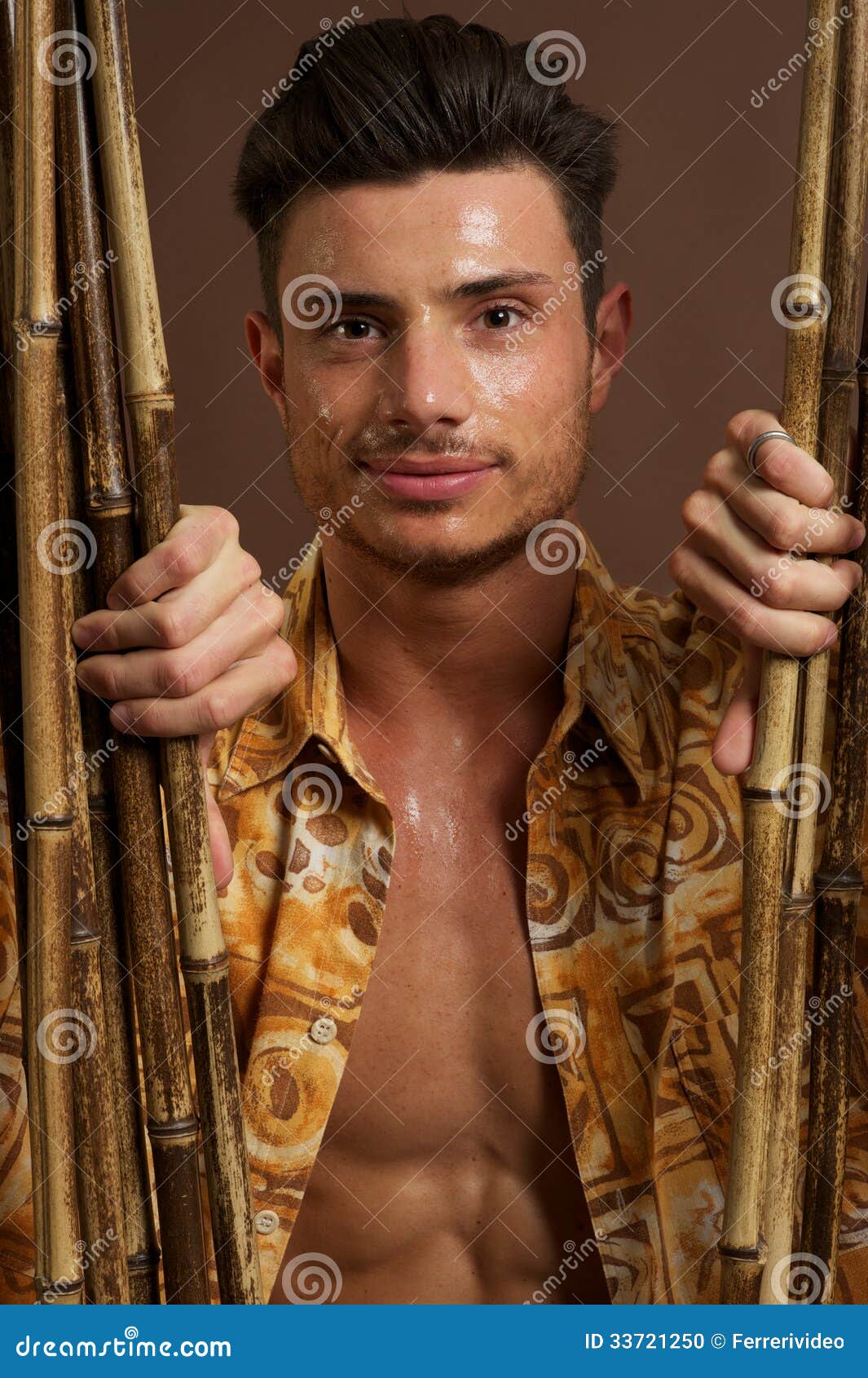 Sweat model stock photo. Image of studio, bamboo, latin - 33721250