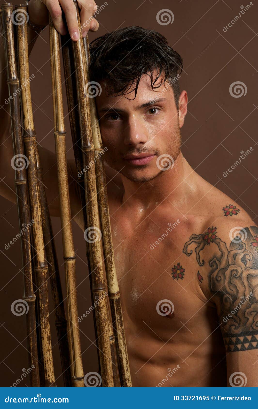 Sweat model stock image. Image of latin, abdominal, fashion - 33721695