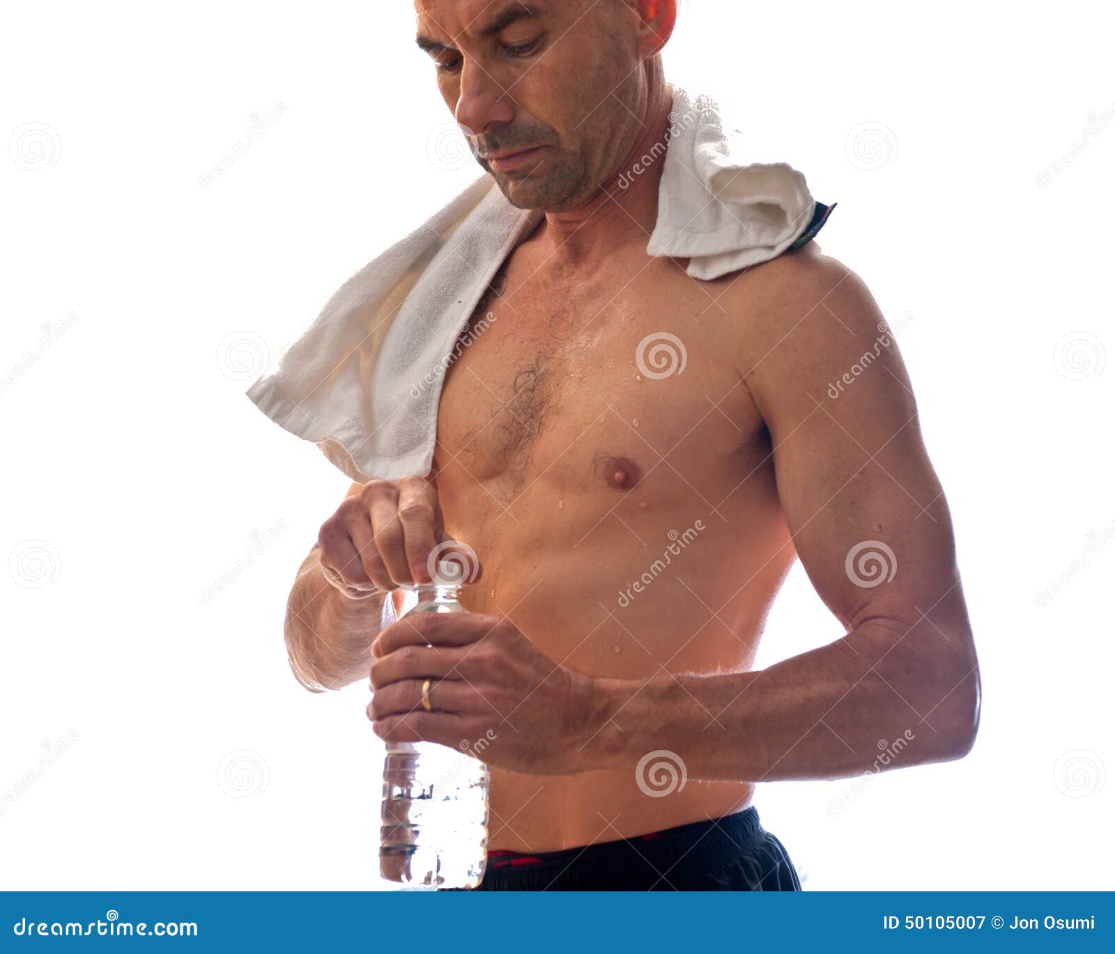 Sweat it Out, Drink it Back Stock Image - Image of perspire, hydration ...