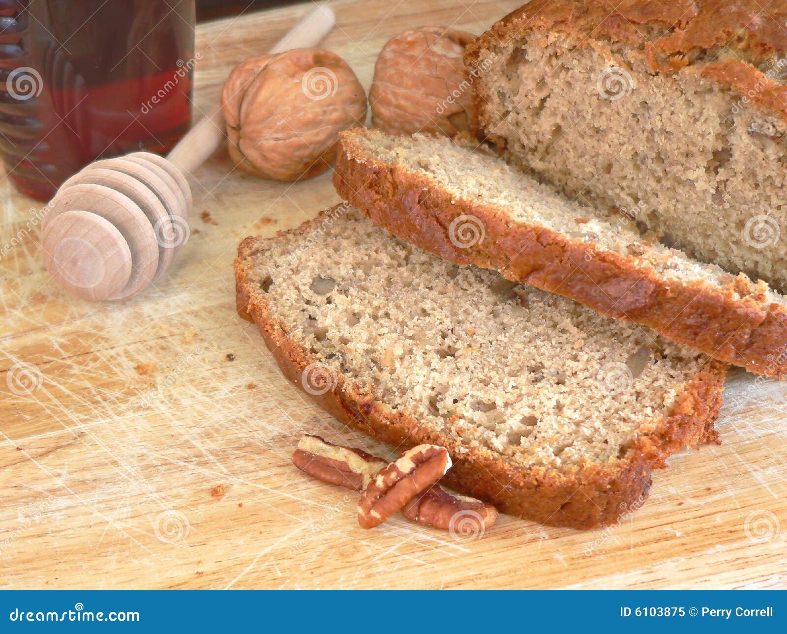 Sweetbread stock image. Image of food, sweetbread, honey - 6103875
