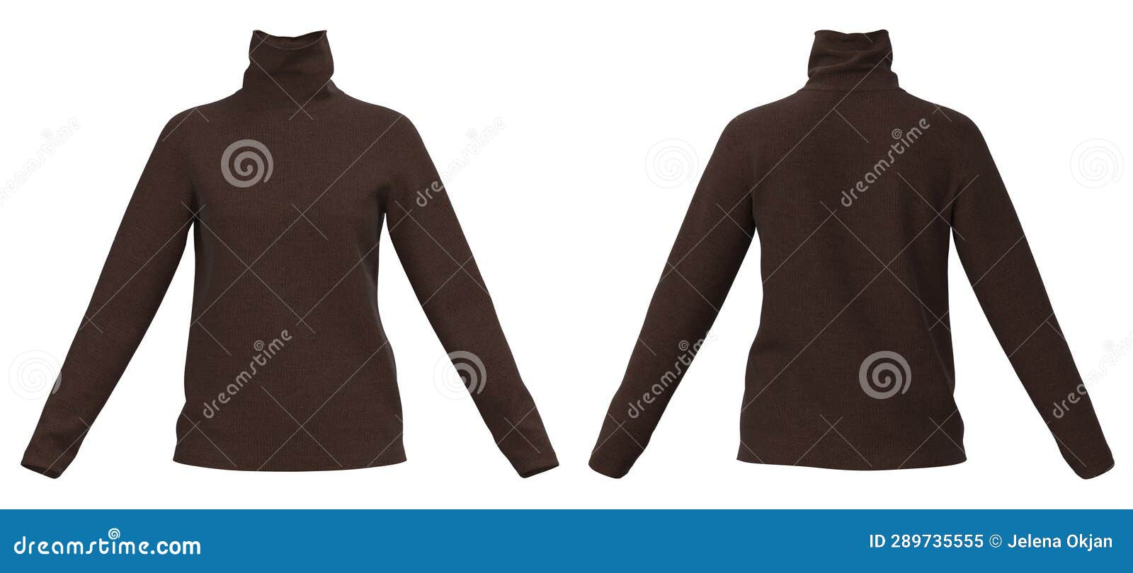 Sweater. Knitted Sweater. Blank Sweater Isolated. Trendy Sweater ...