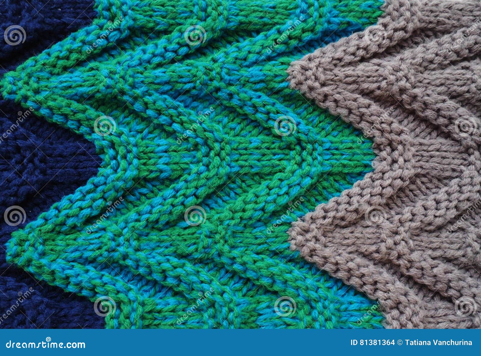 Sweater or Scarf Texture Large Knitting. Knitted Jersey Background with ...