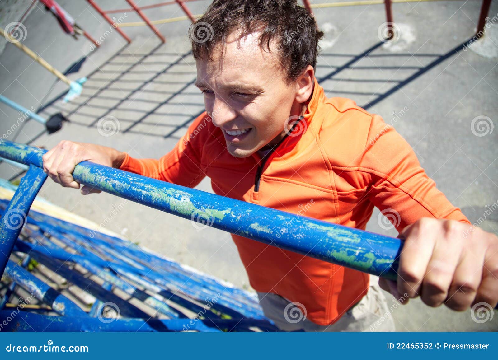 Sweating stock photo. Image of exercise, person, active - 22465352
