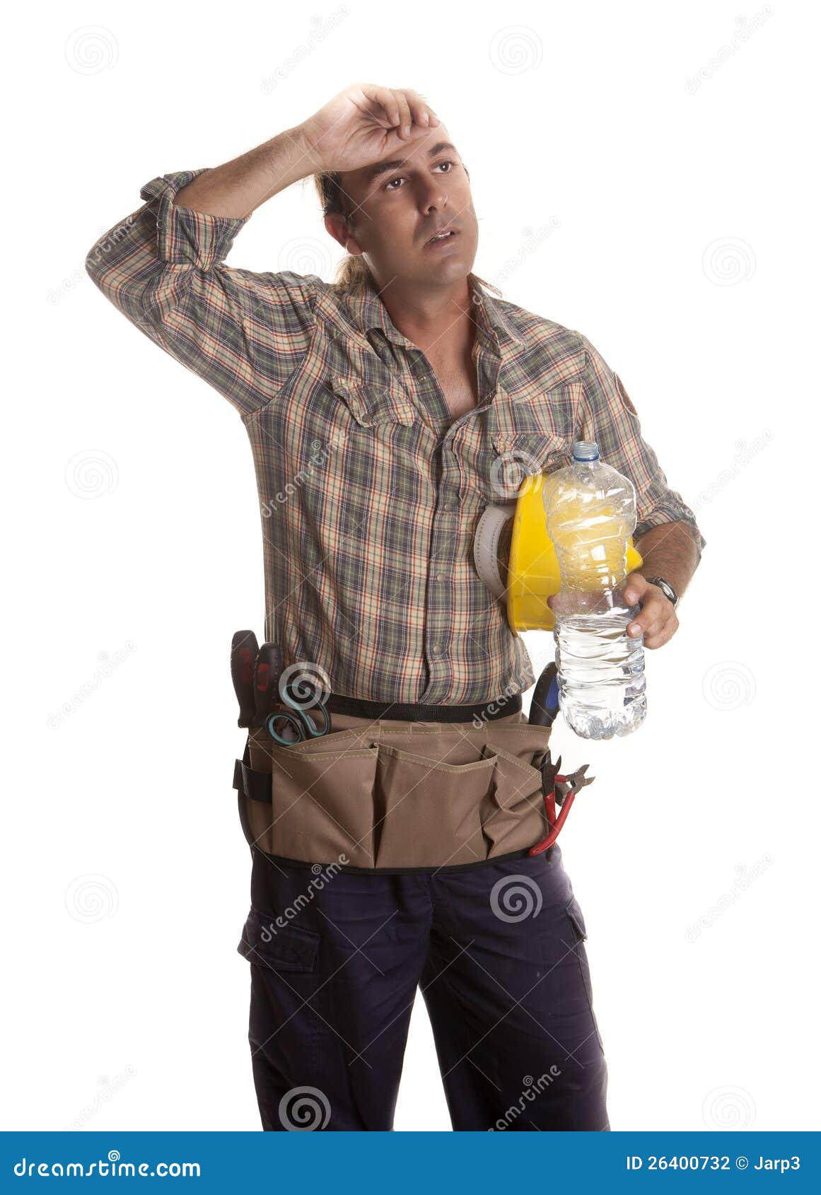 Sweating stock photo. Image of construction, male, staff - 26400732