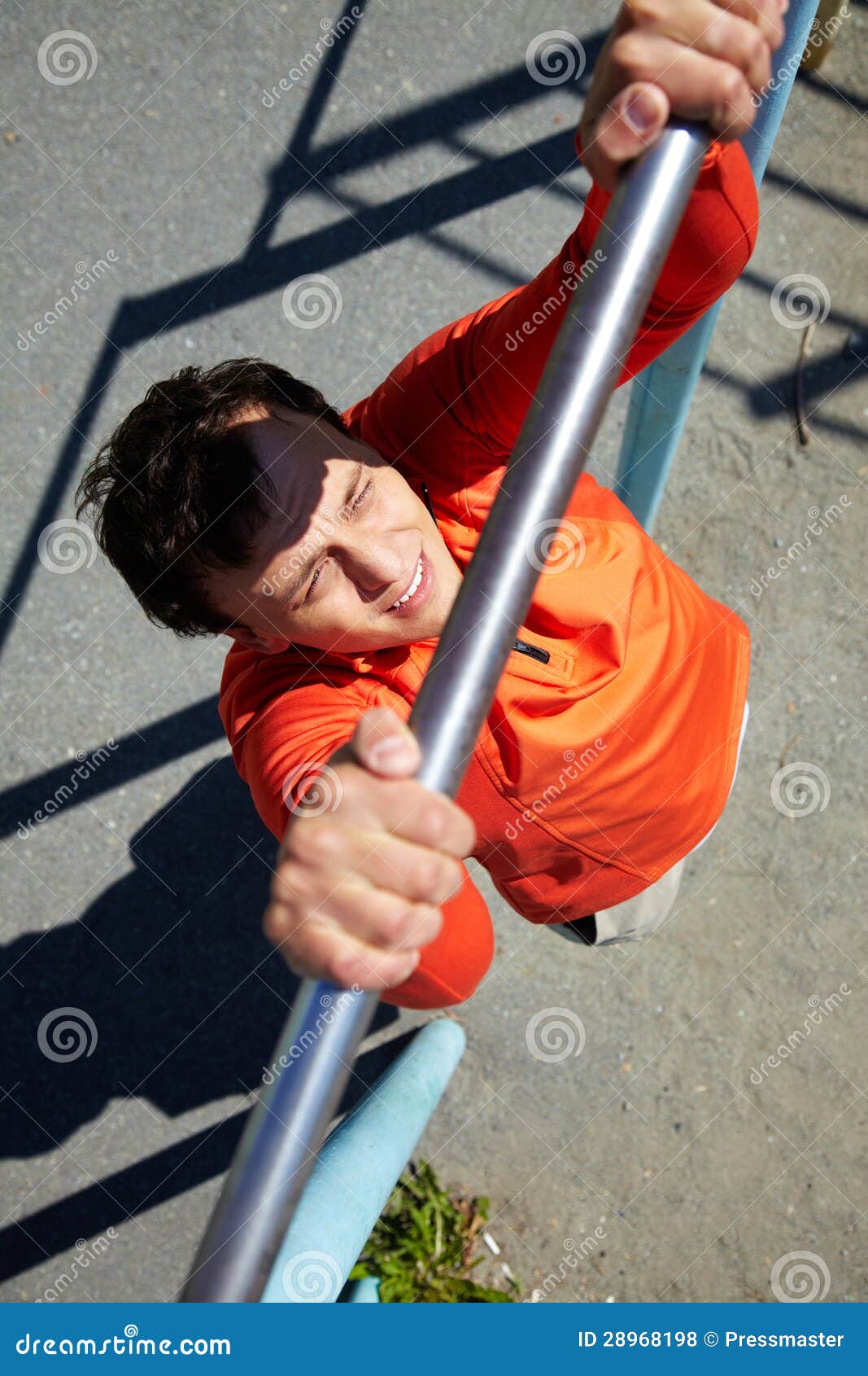 Sweating stock photo. Image of ground, action, angle - 28968198