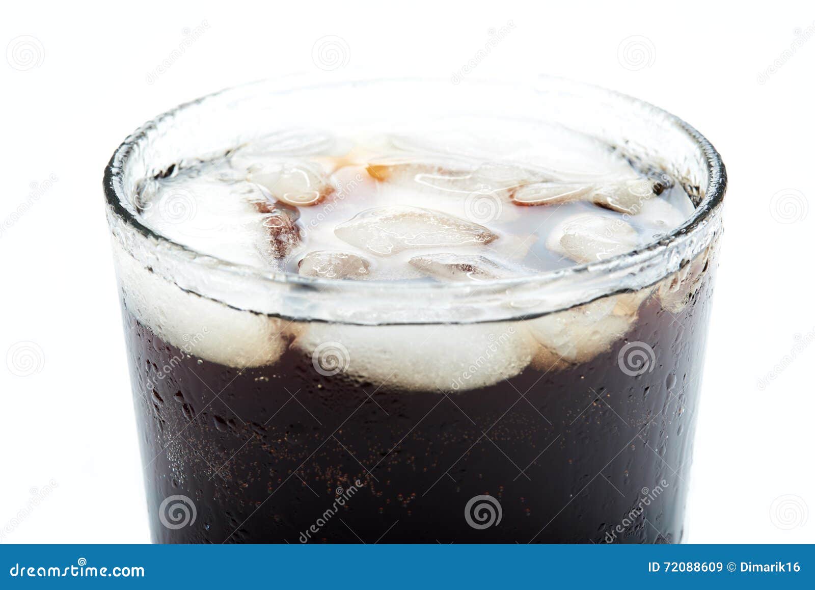 Sweating cold glass soda stock image. Image of soda, bubble - 72088609