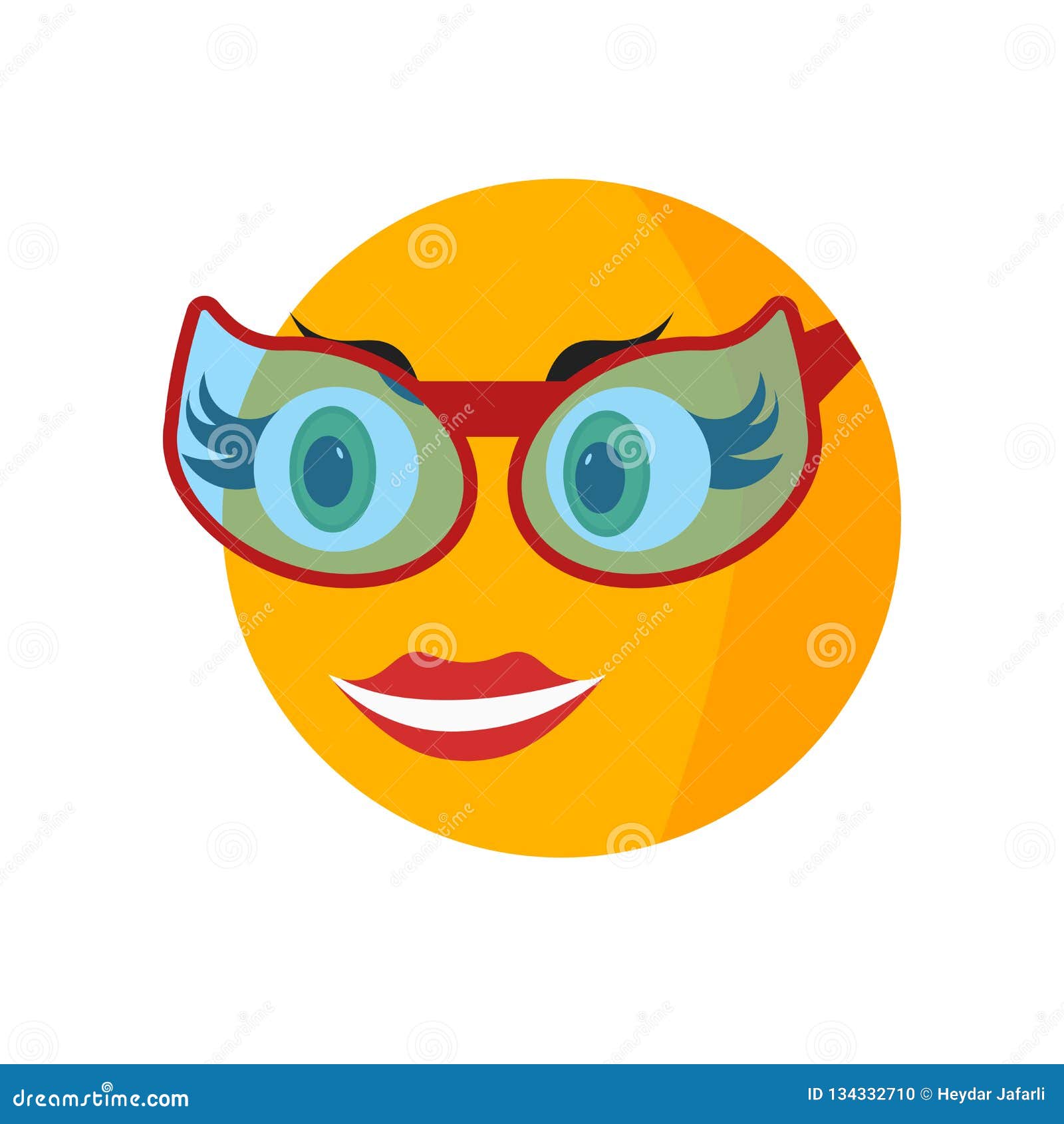 Sweating Smile Icon Vector Sign and Symbol Isolated on White Background ...