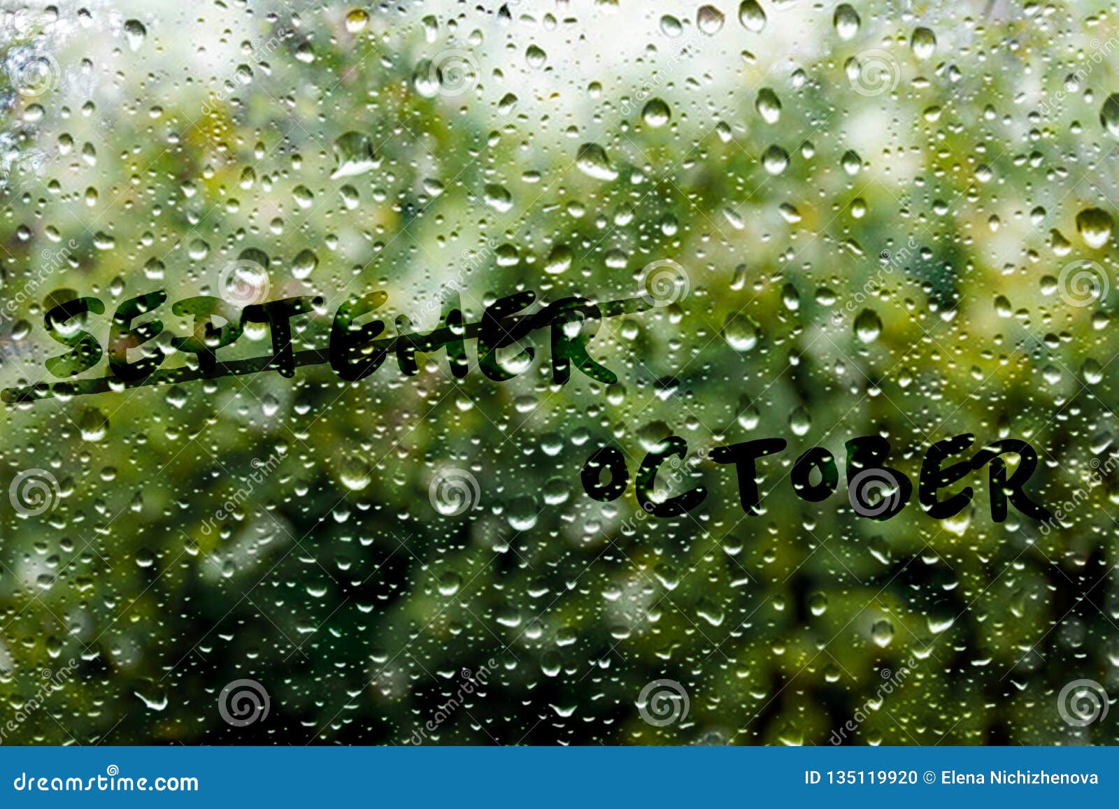 Sweaty Glass with Different Words and Signs Stock Photo - Image of ...