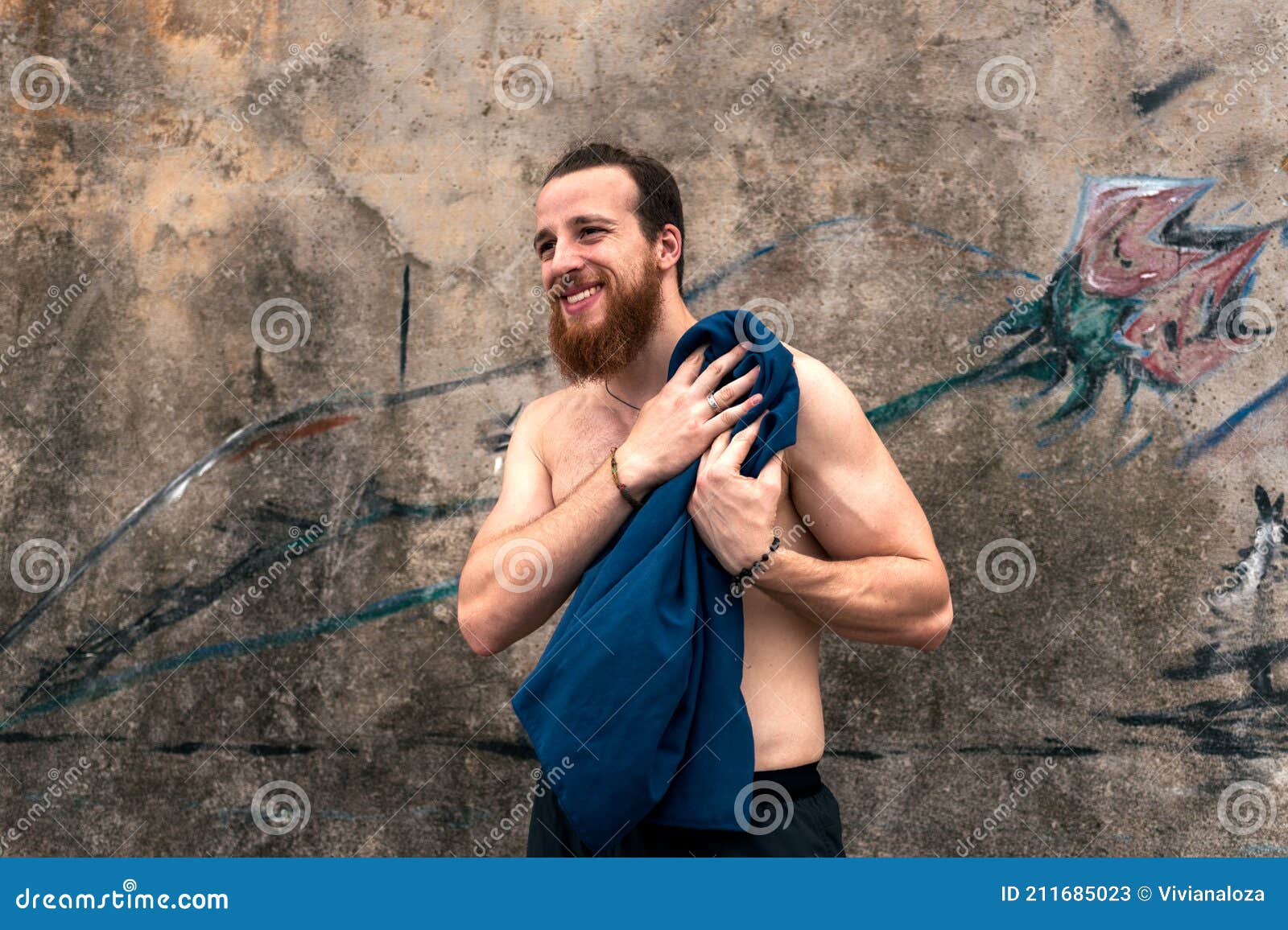 Sweaty Runner after Workout Stock Image - Image of freedom, clothes ...