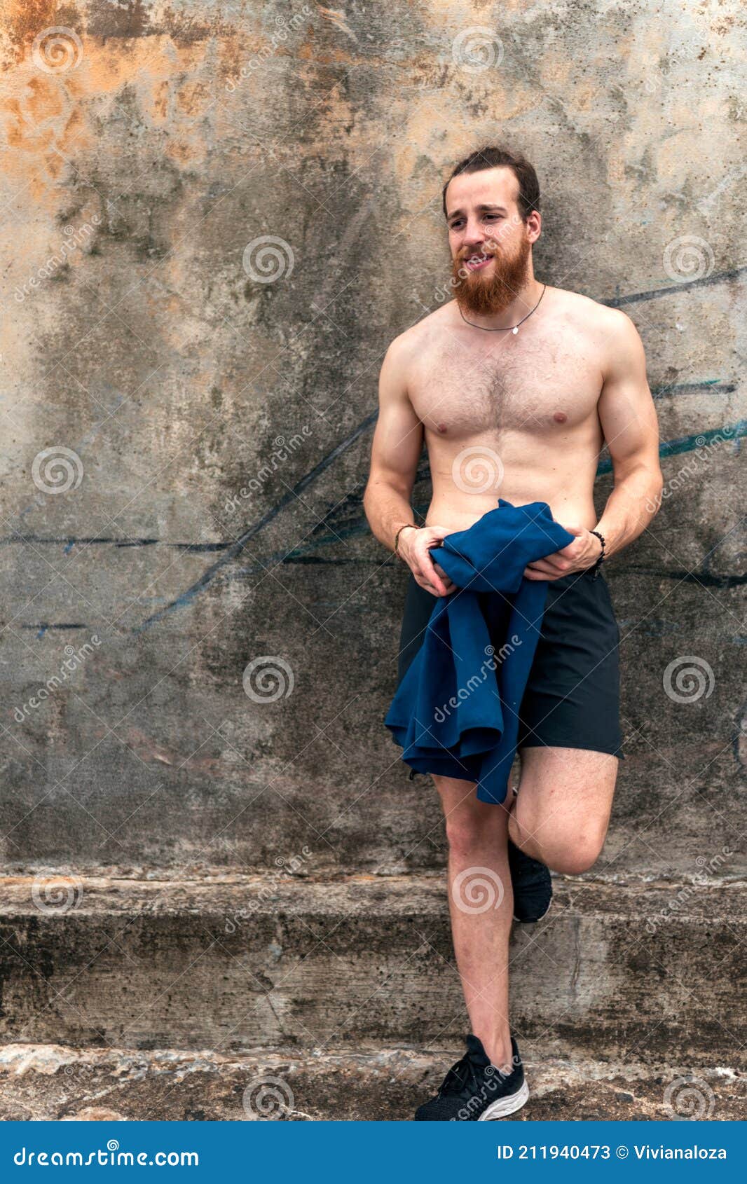 Sweaty Runner after Workout Stock Image - Image of activity, exercising ...