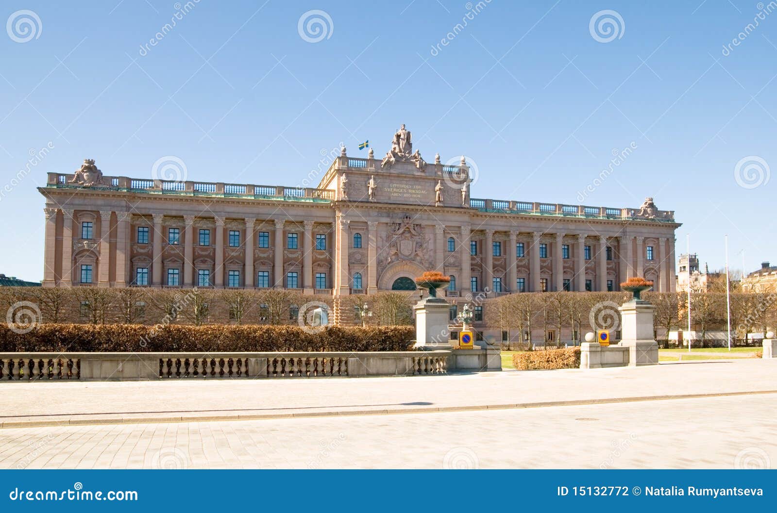 Sweden. Stockholm. Riksdag. Stock Photo - Image of parliament, riksdag ...