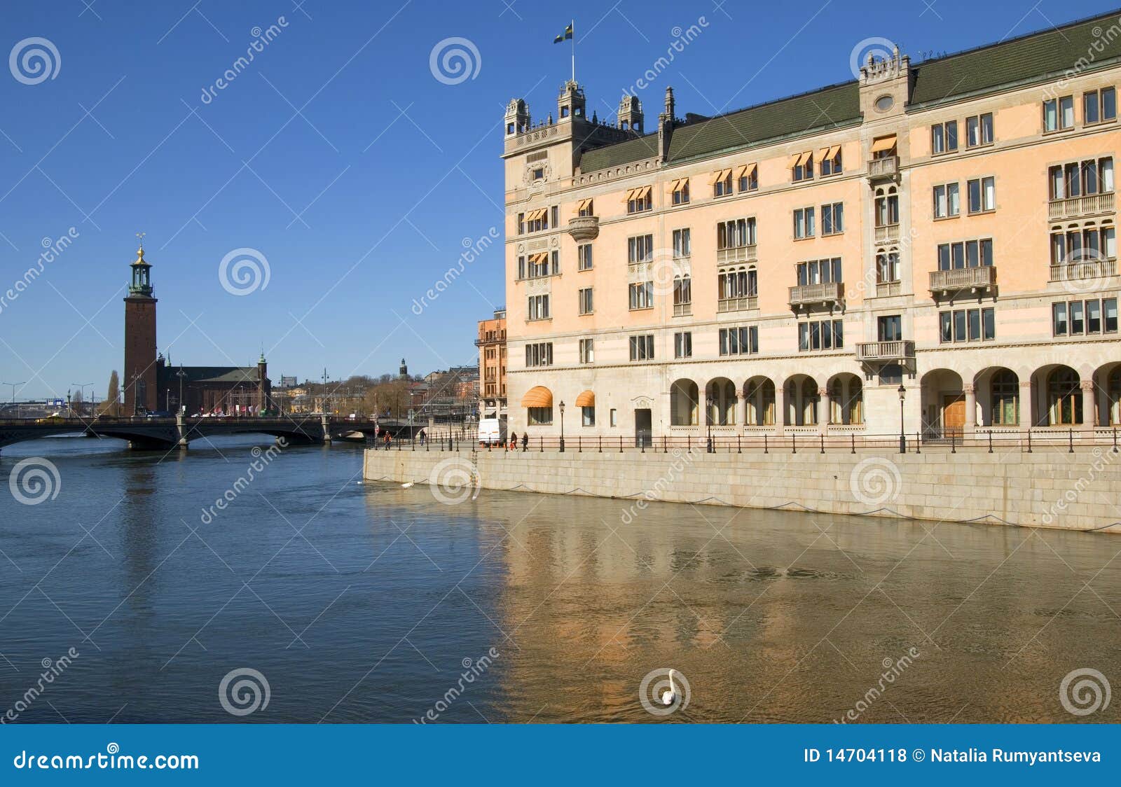 Sweden. Stockholm. Rosenbad Stock Photo - Image of stockholm, spring ...