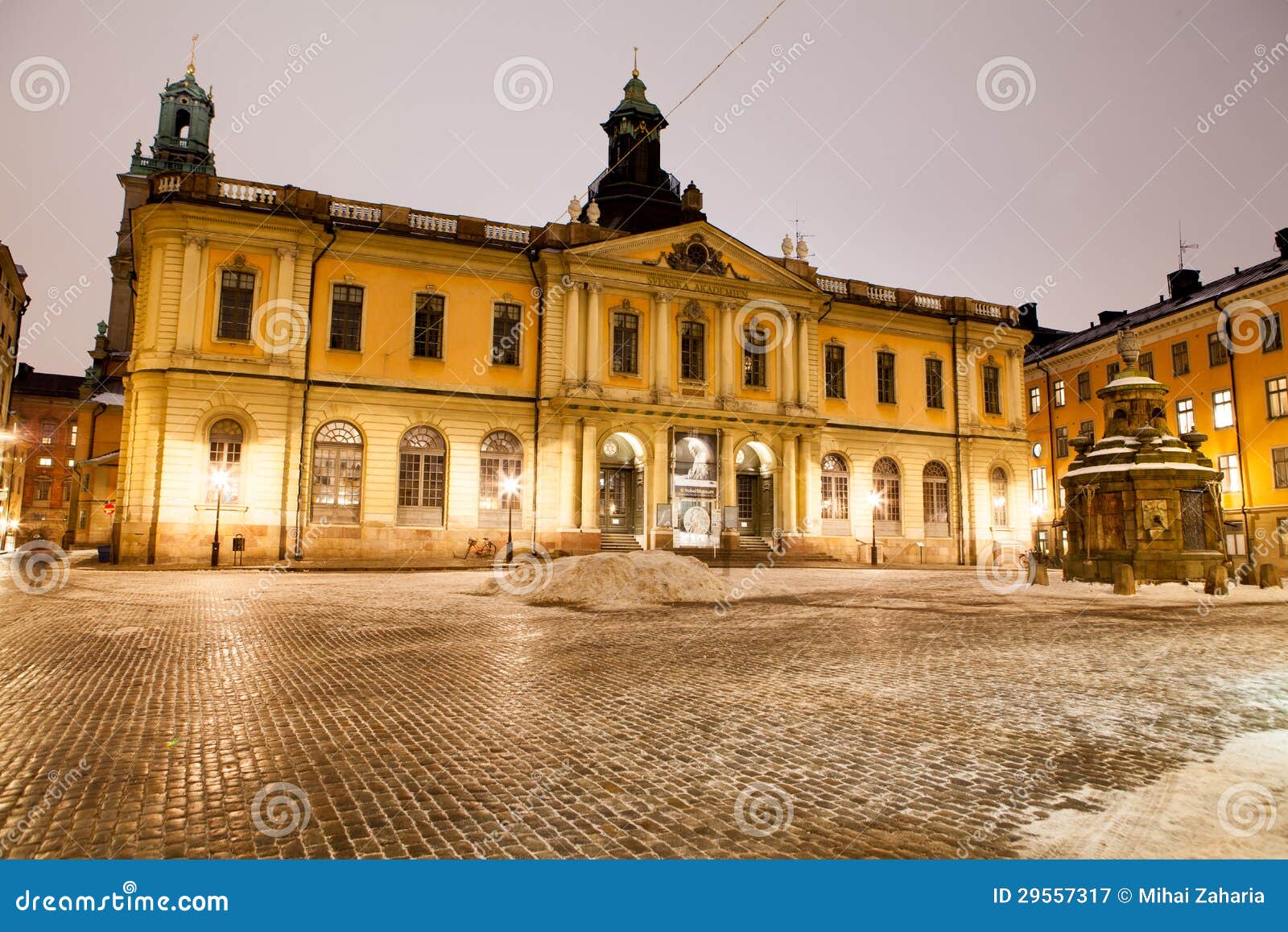 The Swedish Academy stock image. Image of academy, building - 29557317