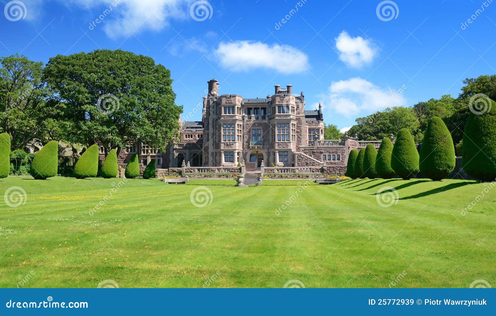 Swedish castle panorama stock image. Image of beautiful - 25772939
