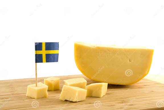 Swedish cheese stock image. Image of wooden, healthy, cheese - 4516815