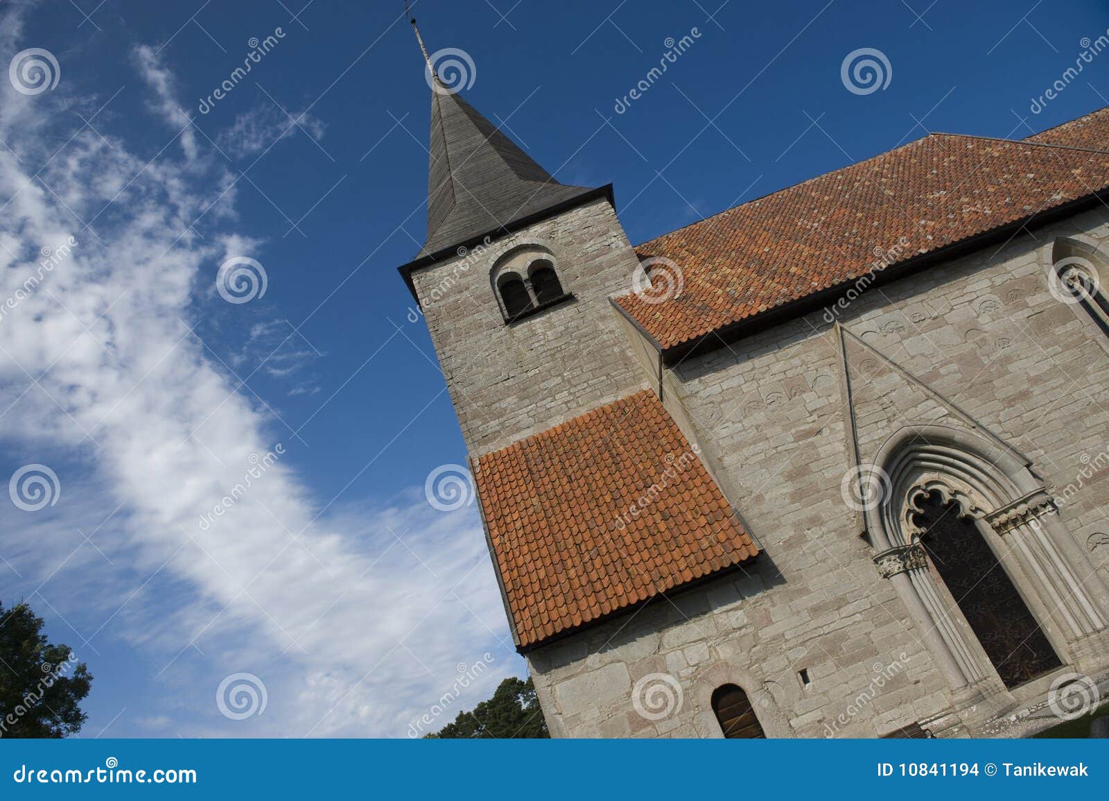 Swedish church stock photo. Image of stonework, exterior - 10841194