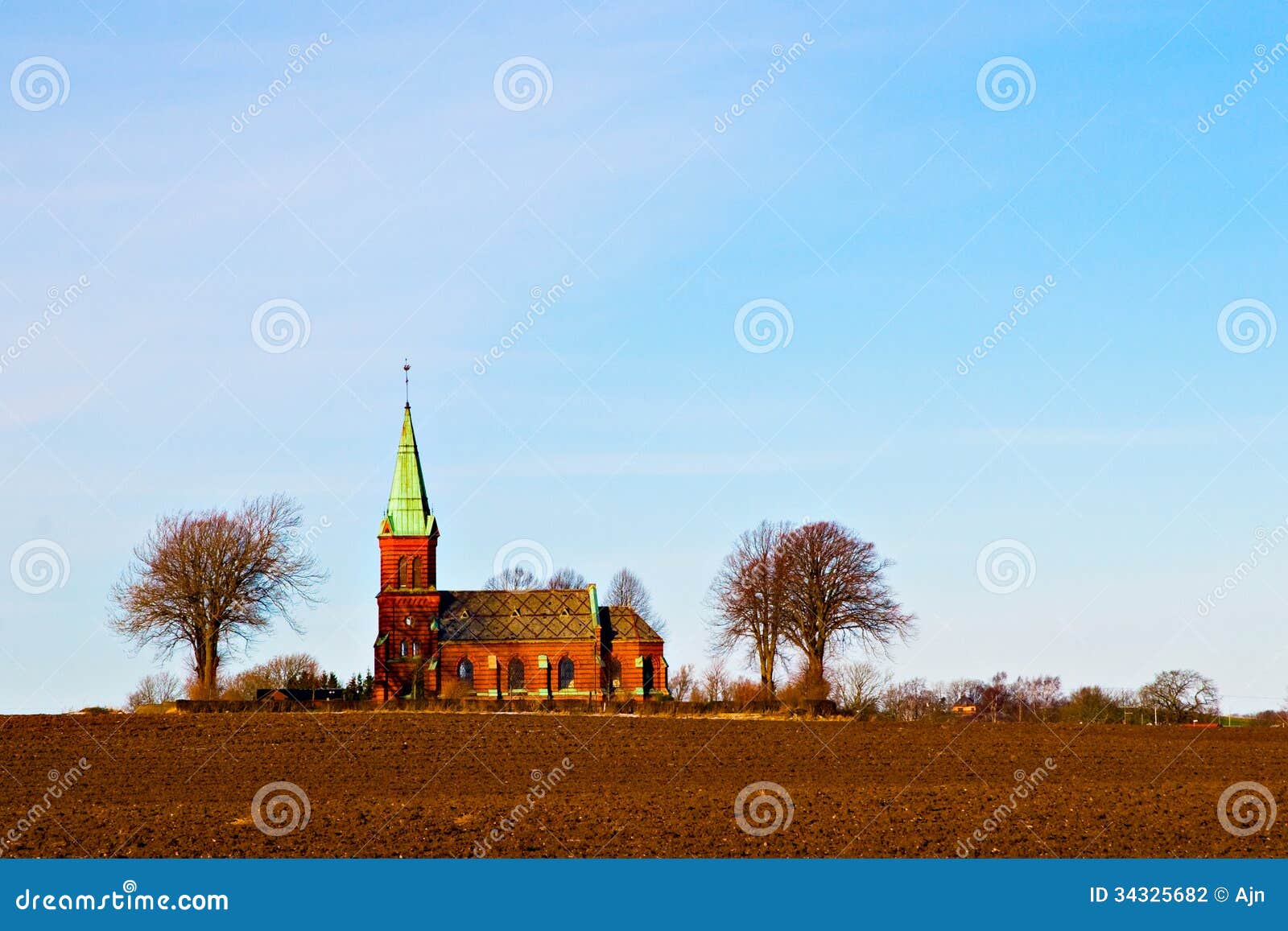 Swedish Church stock photo. Image of land, europe, dirt - 34325682