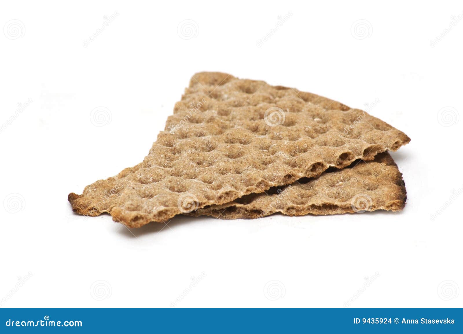 Swedish crispbread stock photo. Image of isolated, crisp - 9435924