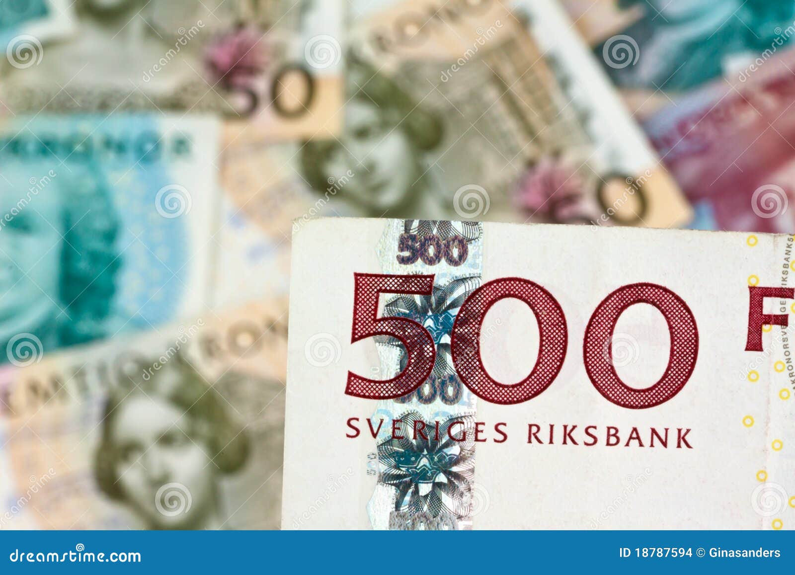 Swedish Crowns. Swedish Currency Stock Photo - Image of notes, bills ...
