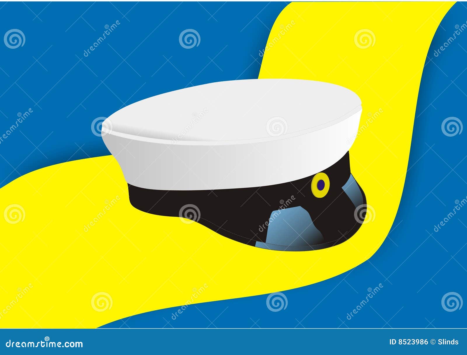 Swedish Graduation Hat stock vector. Illustration of success - 8523986