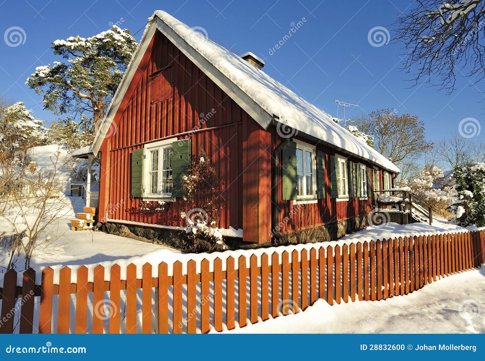 Swedish housing stock photo. Image of back, gate, culture - 28832600