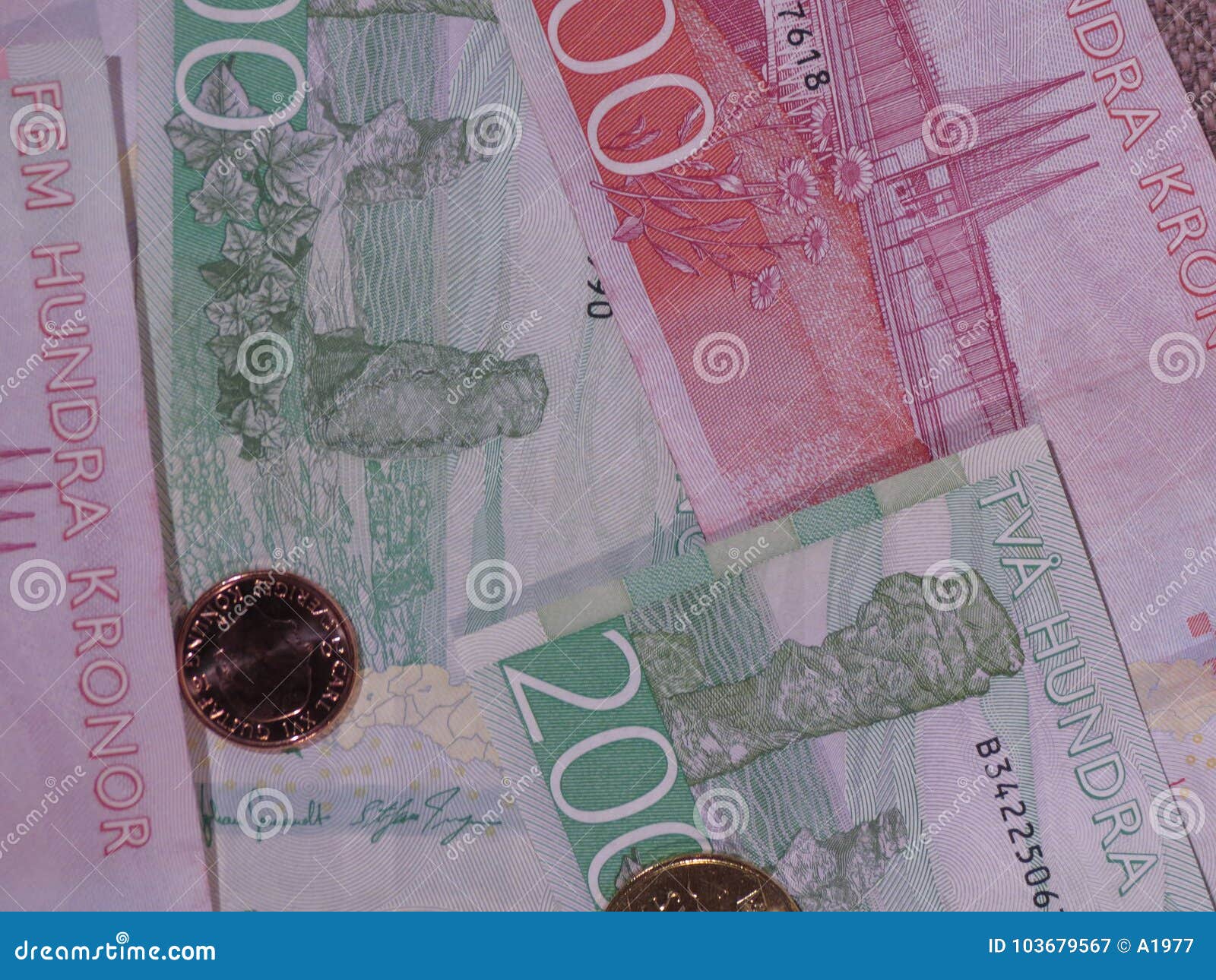 Swedish Krona Notes and Coins, Sweden Stock Image - Image of bill, cash ...