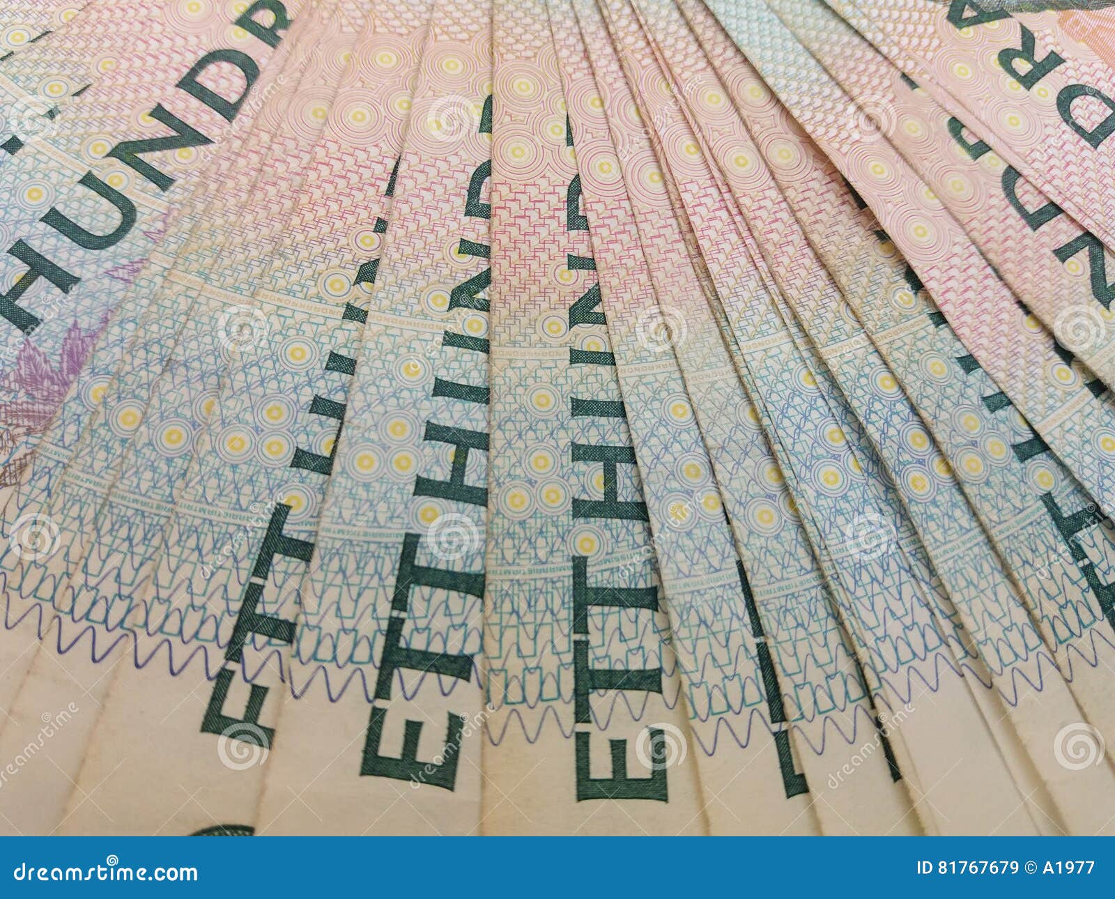 100 Swedish Krona SEK Notes, Currency of Sweden SE Stock Image - Image ...