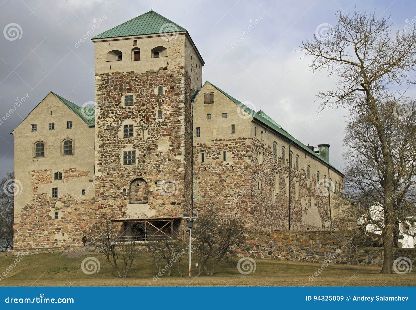 Swedish Medieval Castle in the Town of Turku Stock Image - Image of ...
