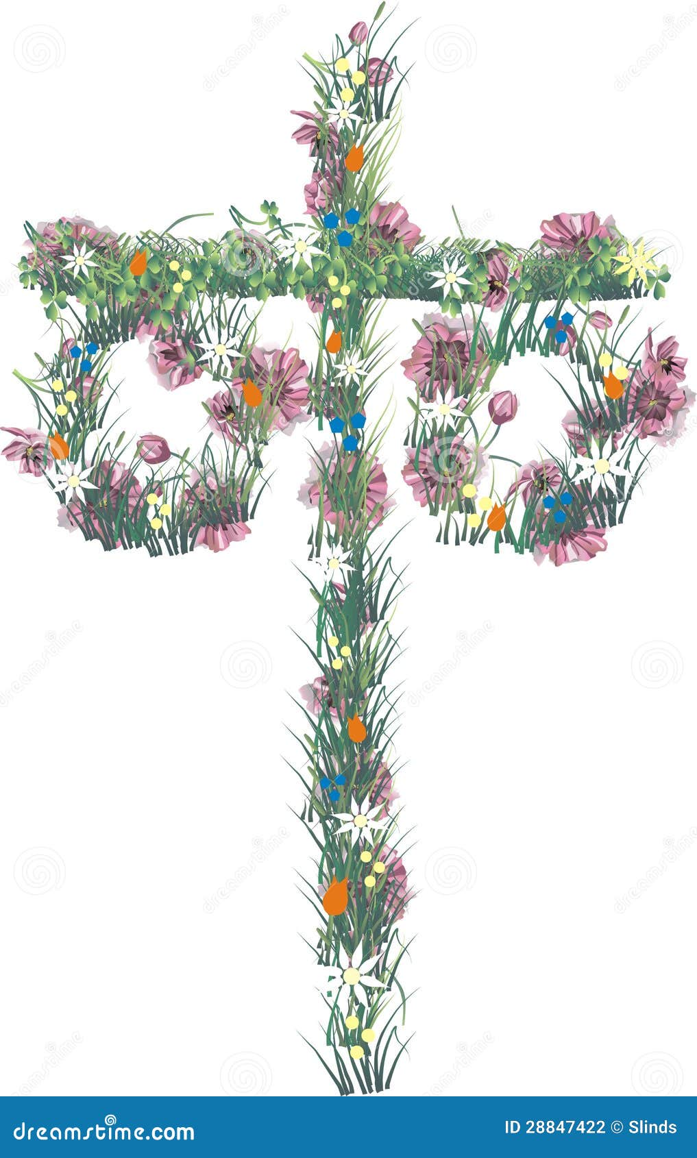 Swedish Midsummer Celebration Stock Vector - Illustration of ...