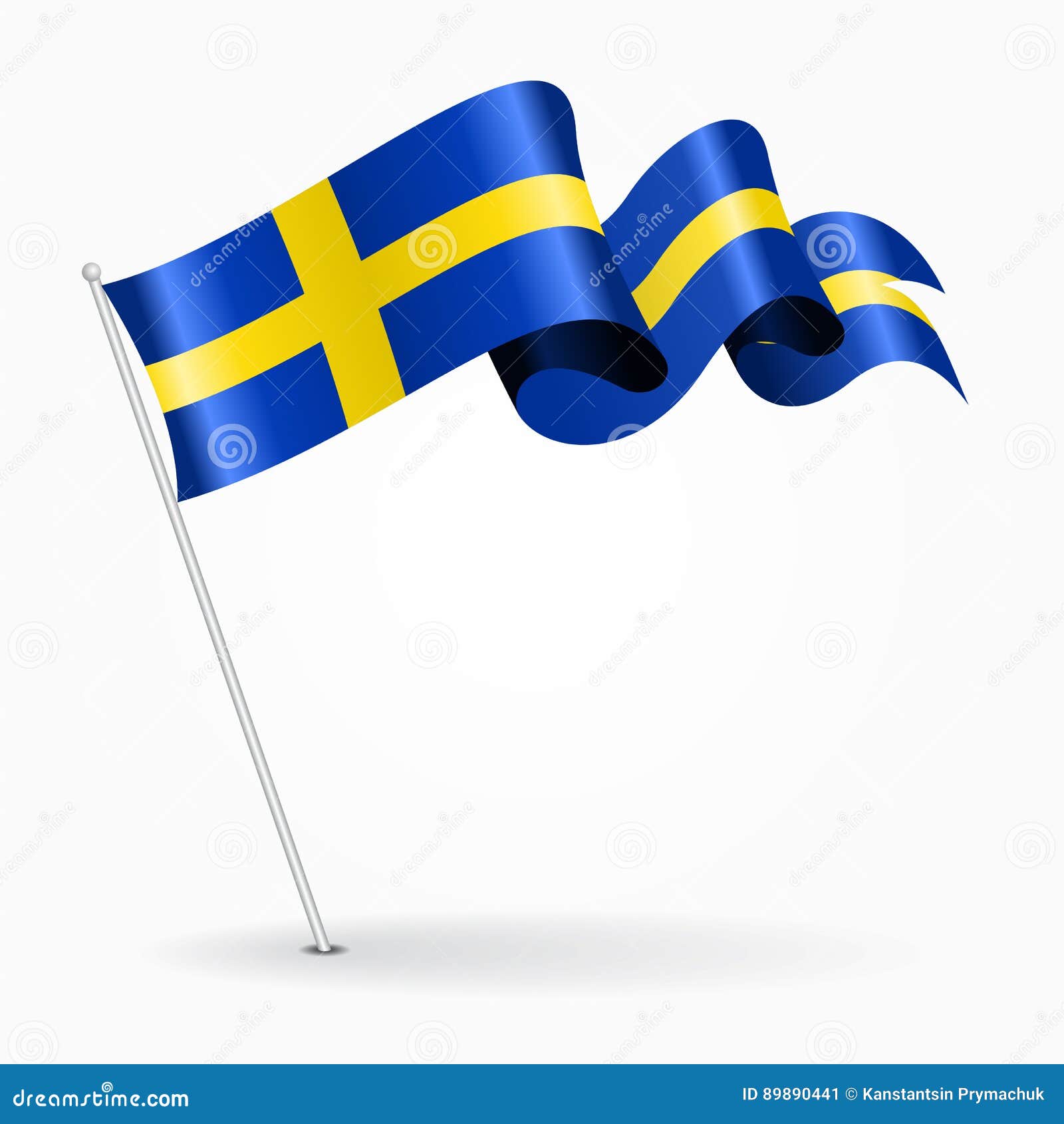 Swedish Flag Vector Stock Illustrations – 3,559 Swedish Flag Vector ...