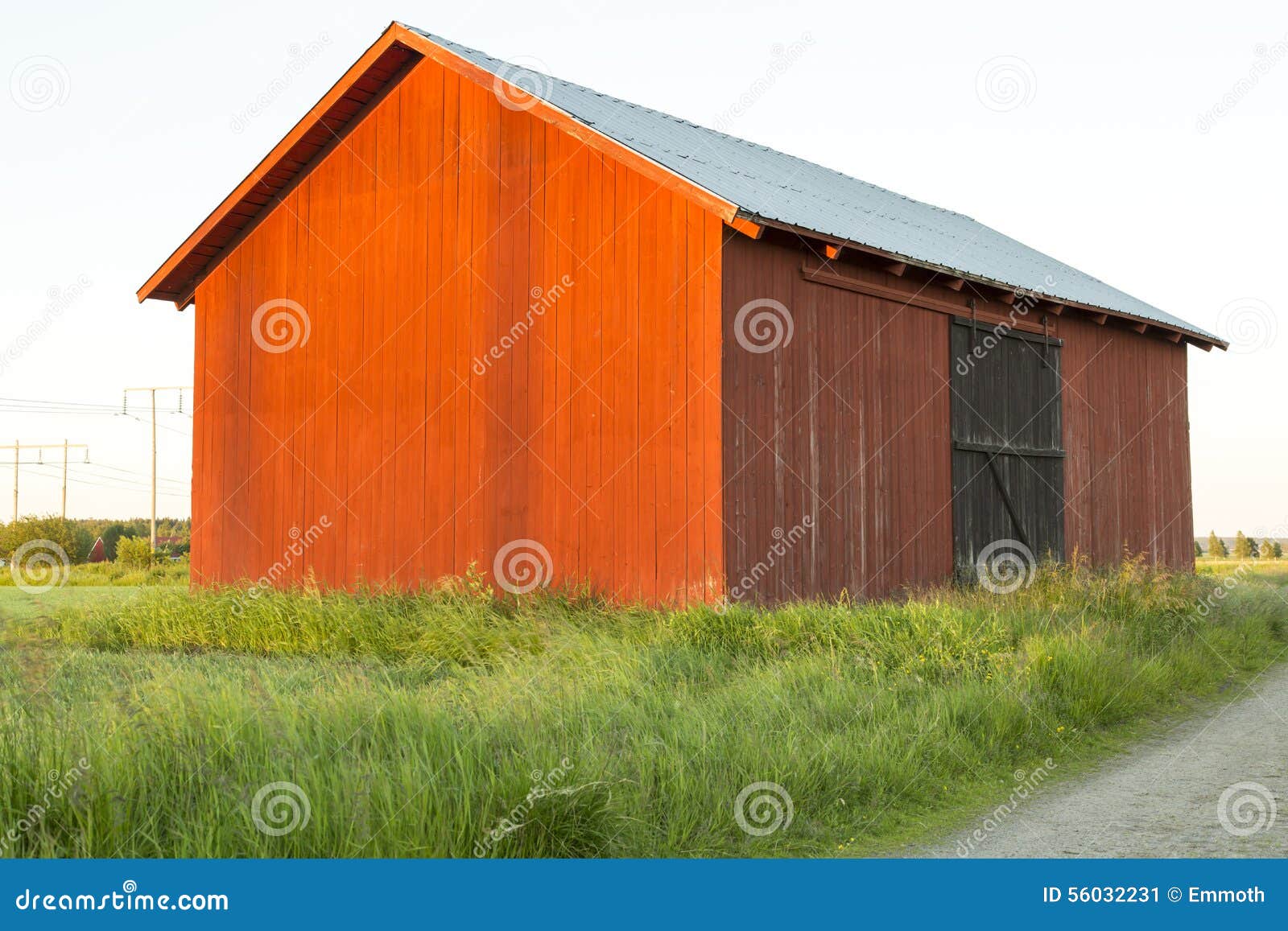 Swedish Red Barn stock image. Image of swedish, agriculture - 56032231