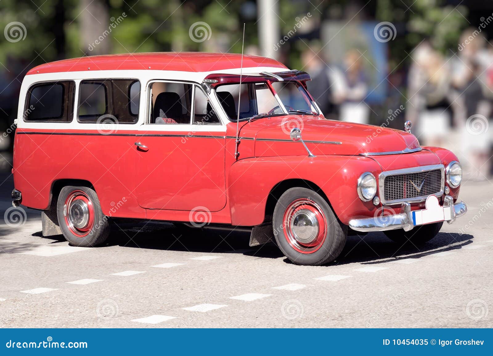 Swedish retro car stock image. Image of shiny, vehicle - 10454035