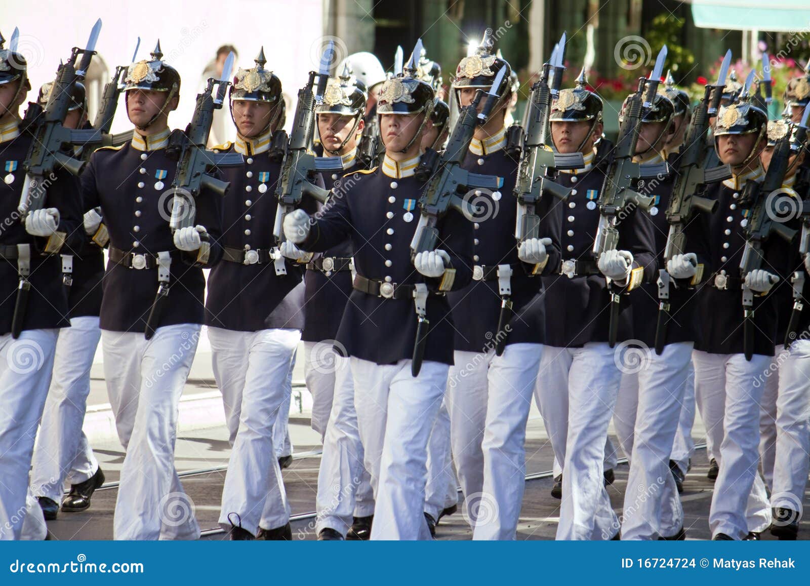 Swedish Royal Guard editorial stock image. Image of travel - 16724724