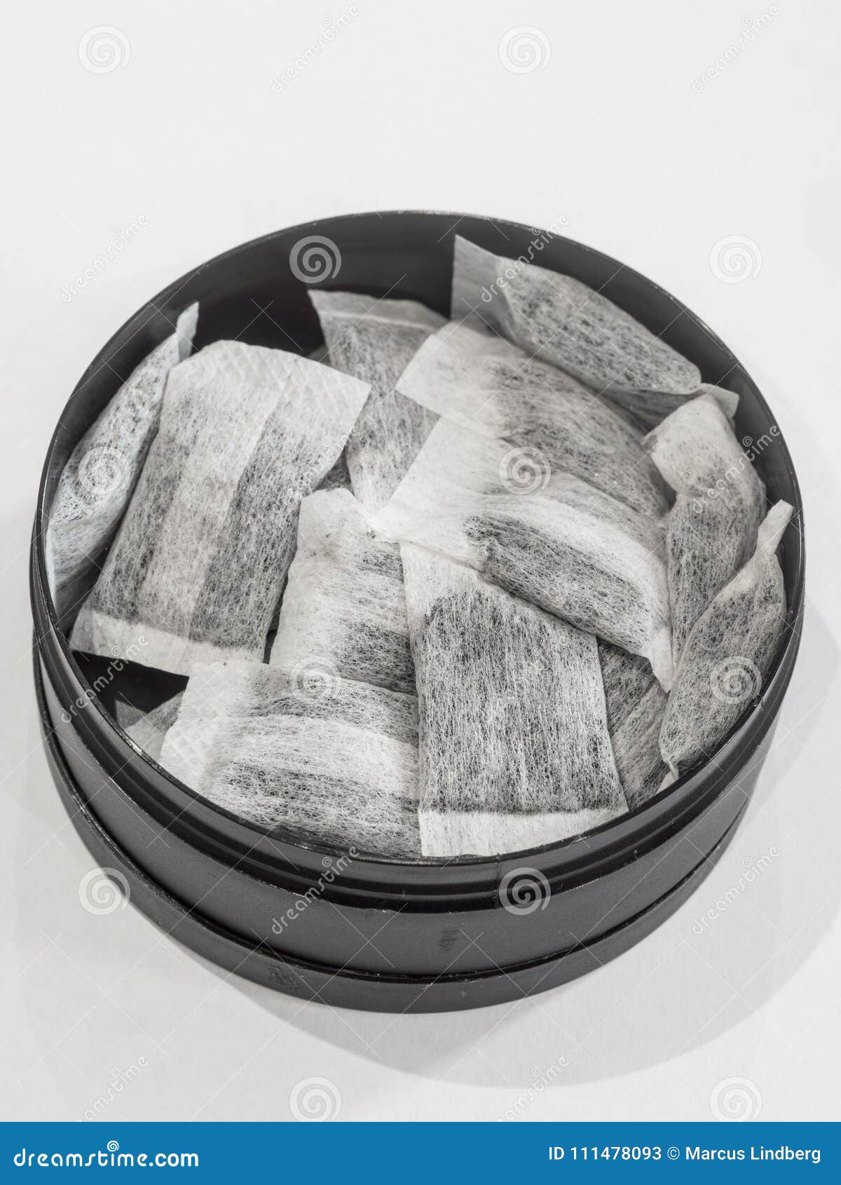 Swedish Snus on White Background Stock Image - Image of portion, moist ...