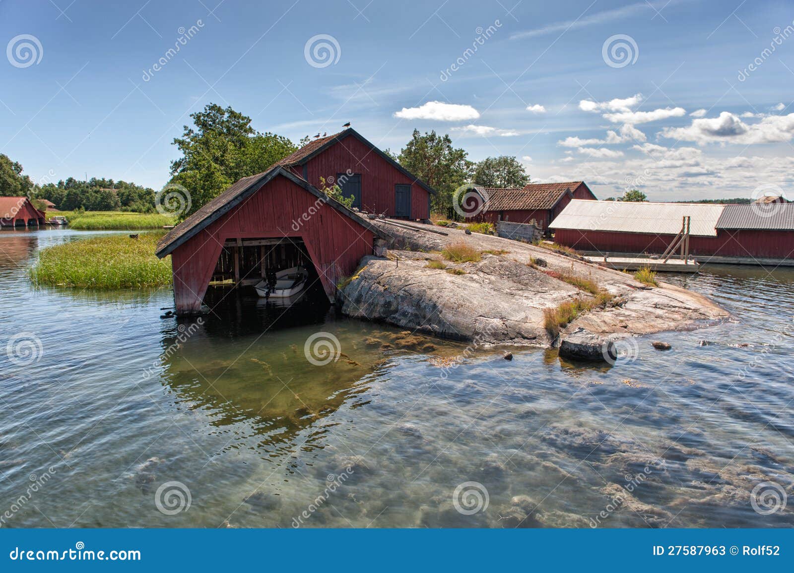 Swedish summer stock image. Image of travel, scandinavia - 27587963