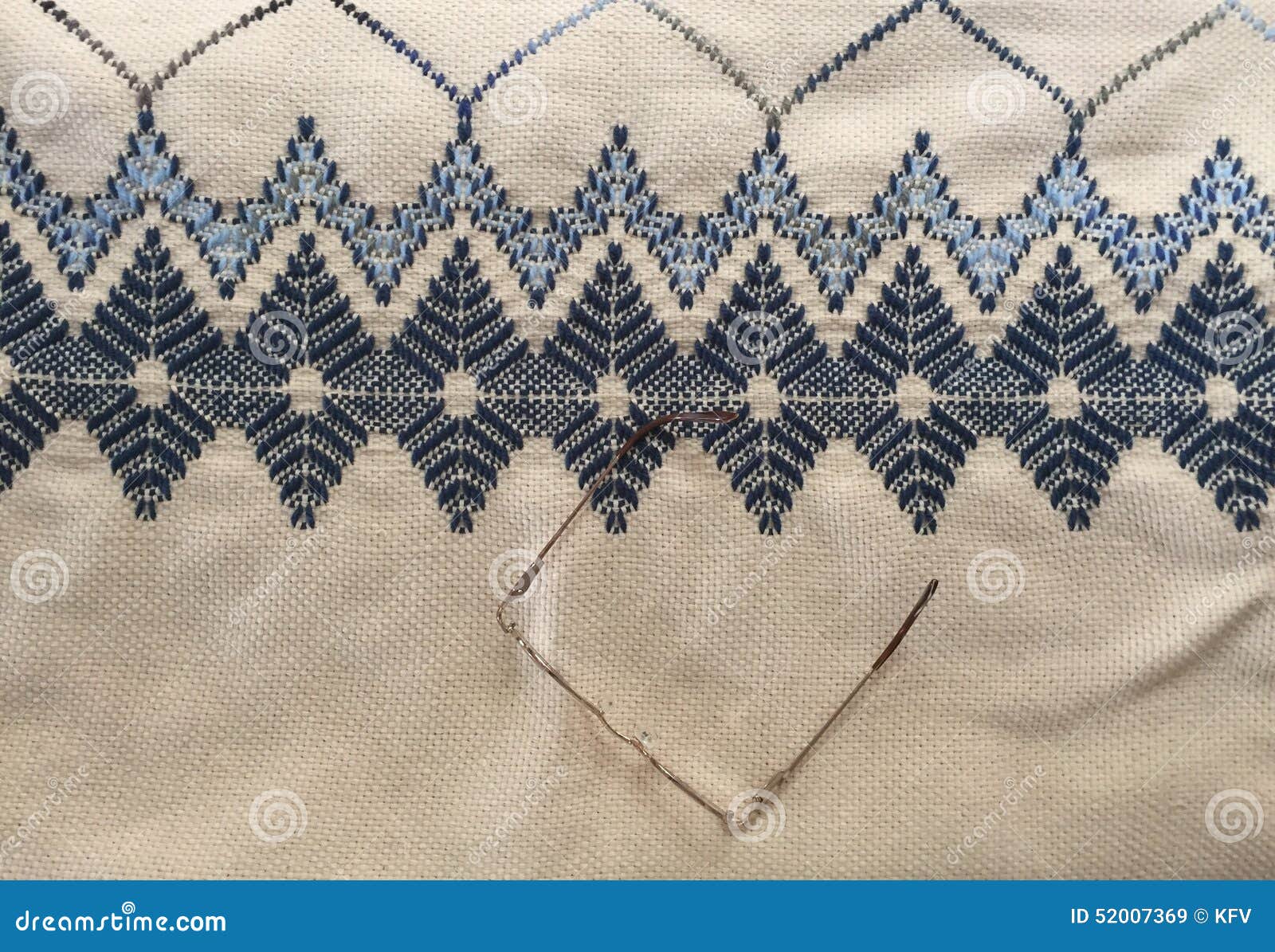 Swedish Weaving stock image. Image of diamonds, needlework - 52007369