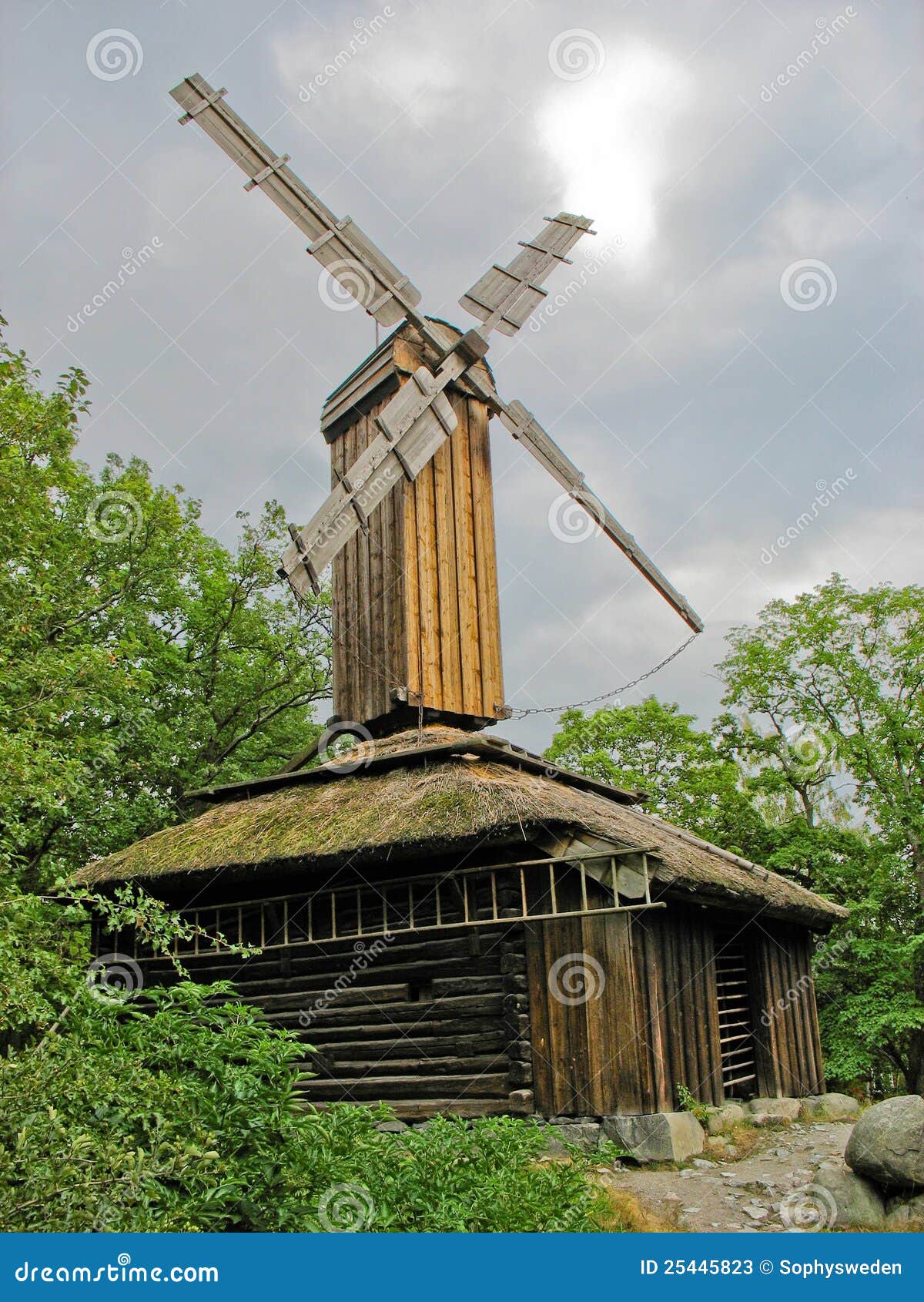 Swedish windmill stock image. Image of bioclimatic, stockholm - 25445823