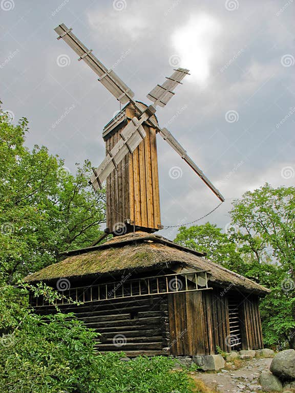 Swedish windmill stock image. Image of bioclimatic, stockholm - 25445823