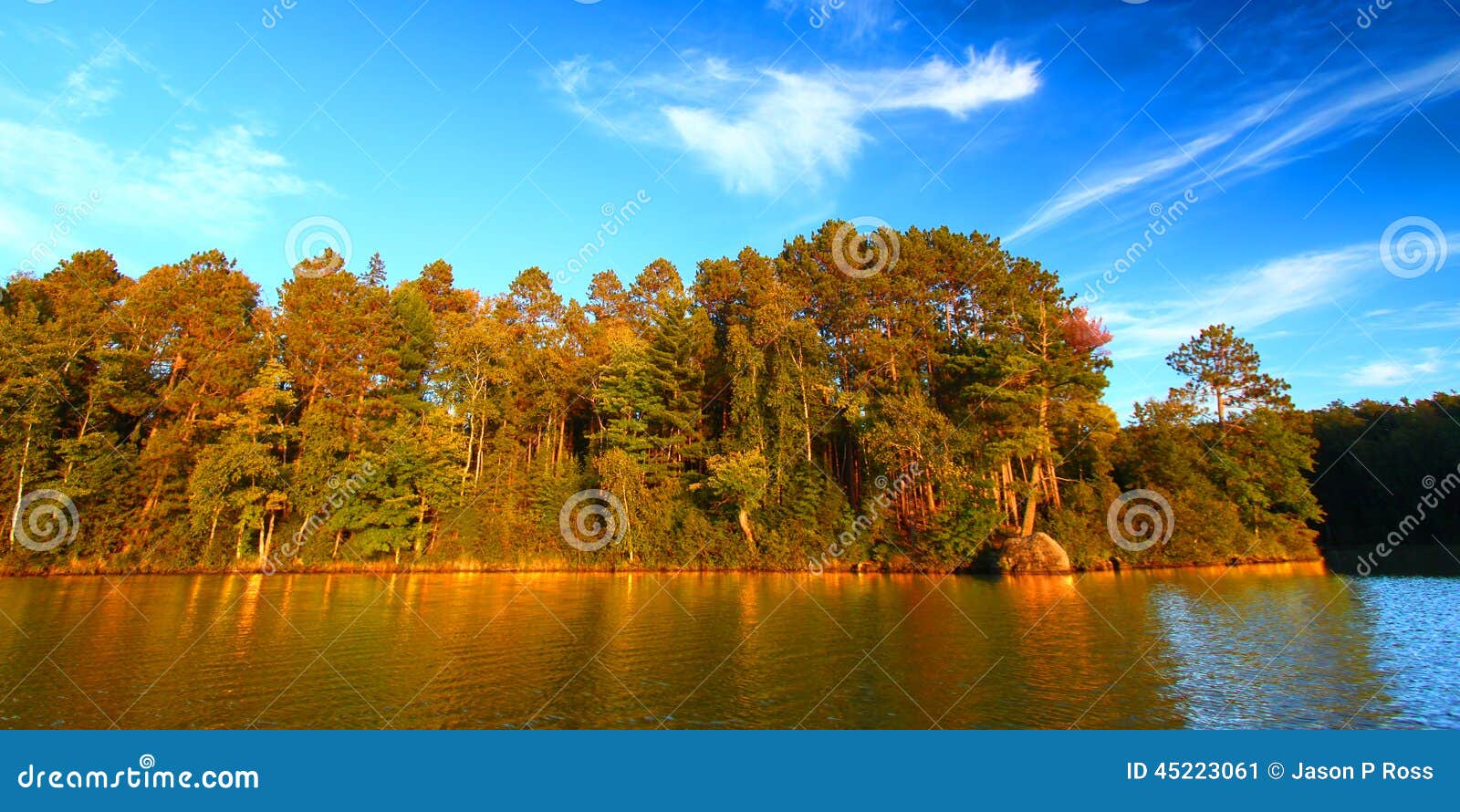 Sweeney Lake Northwoods Wisconsin Stock Image - Image of pretty ...