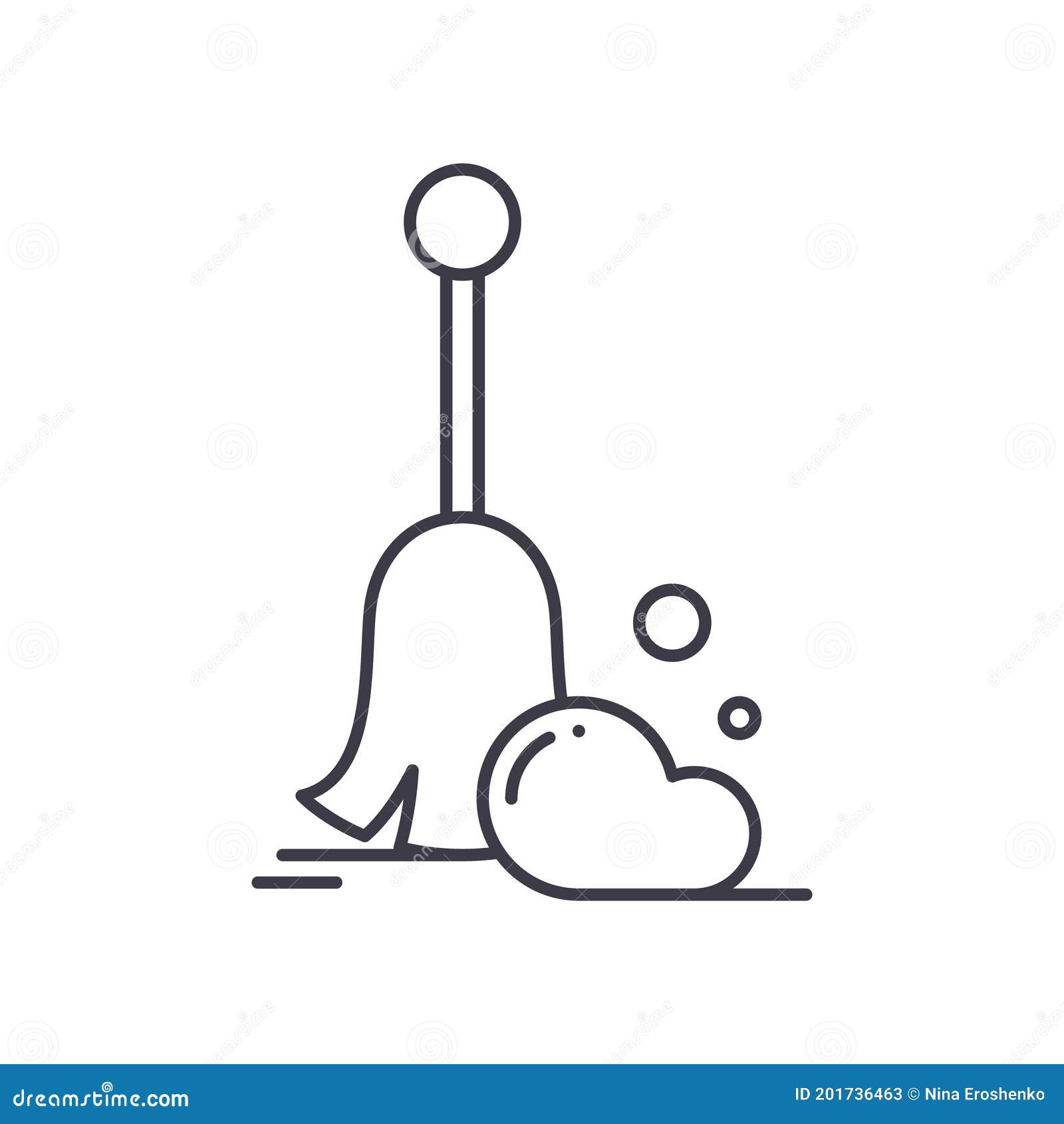 Linear Sweep Icon From Analytics Outline Collection. Thin Line Sweep ...